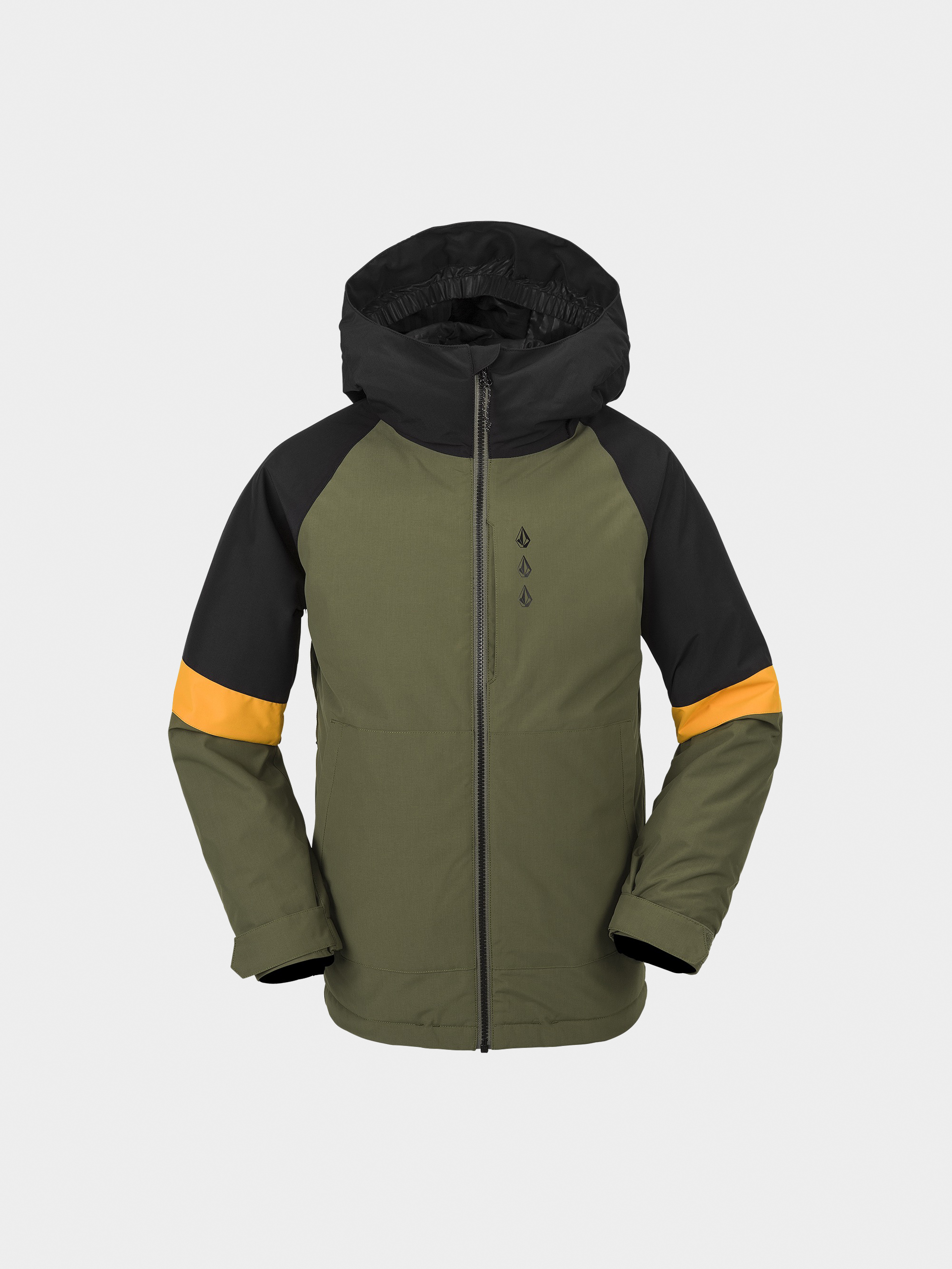 Volcom Sawmill Ins JR Snowboard jacket - green (military)