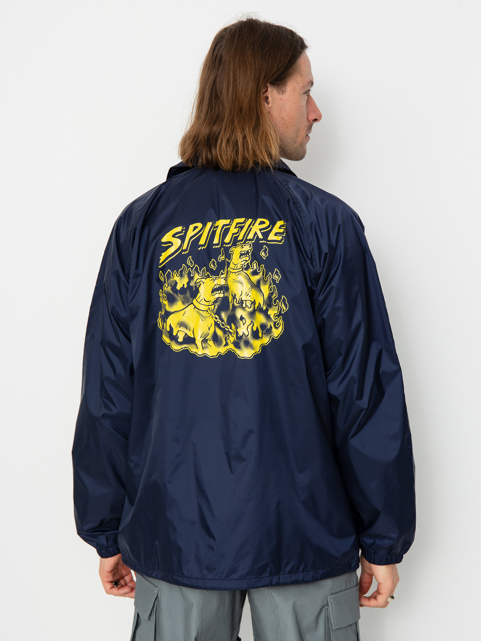 Spitfire Hl Hounds II Jacket - navy blue (raw navy)