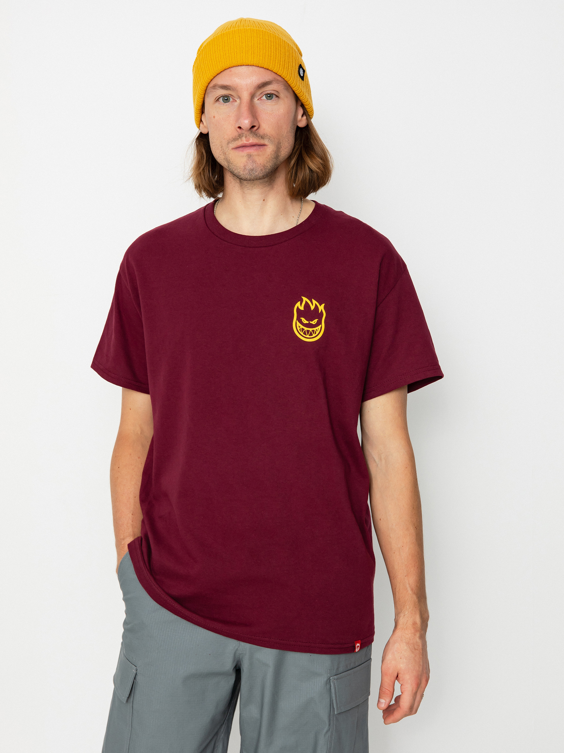 Spitfire Lil Bghd T-shirt - burgundy (maroon/gold)