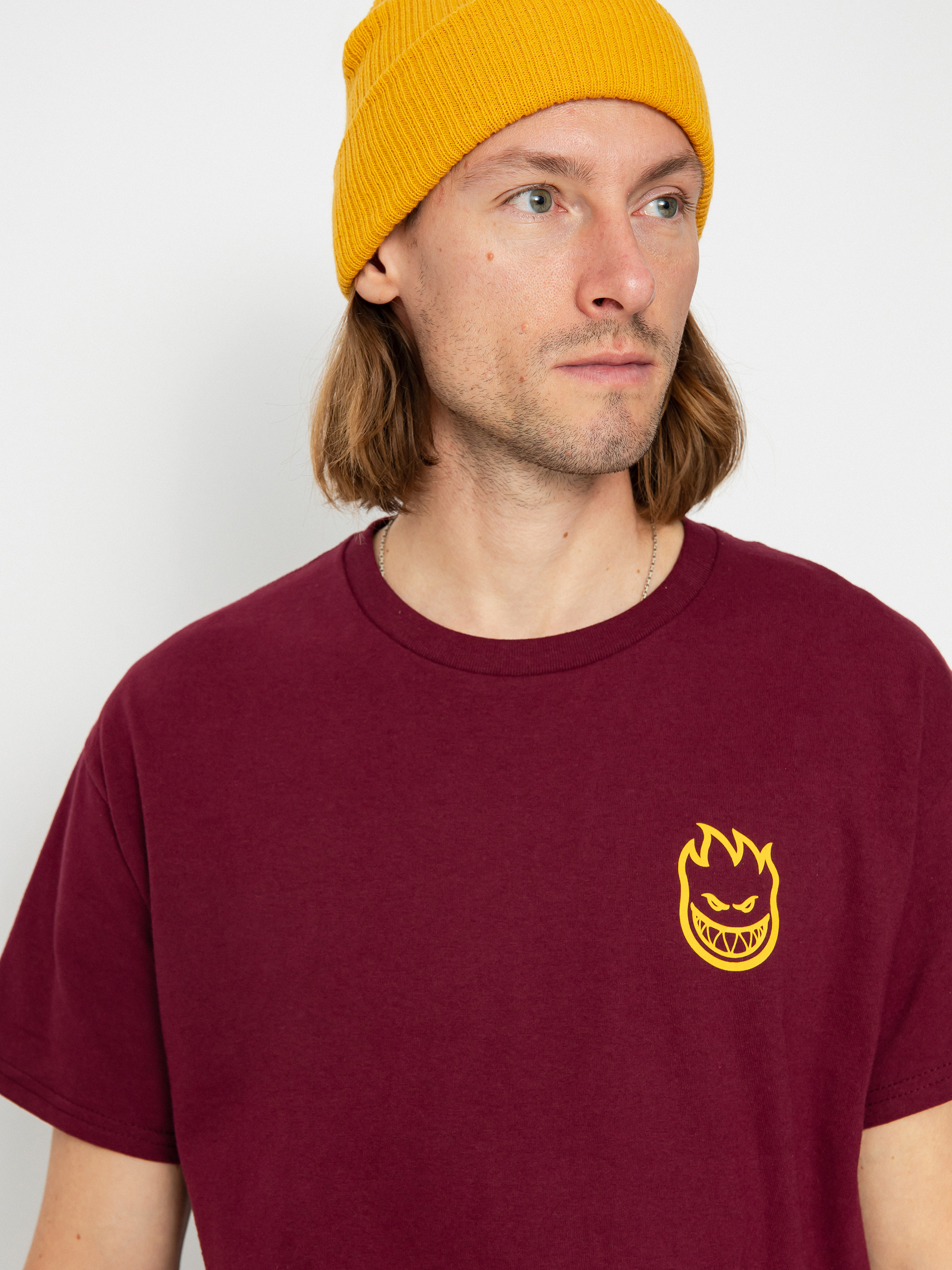 Spitfire Lil Bghd T-shirt (maroon/gold)