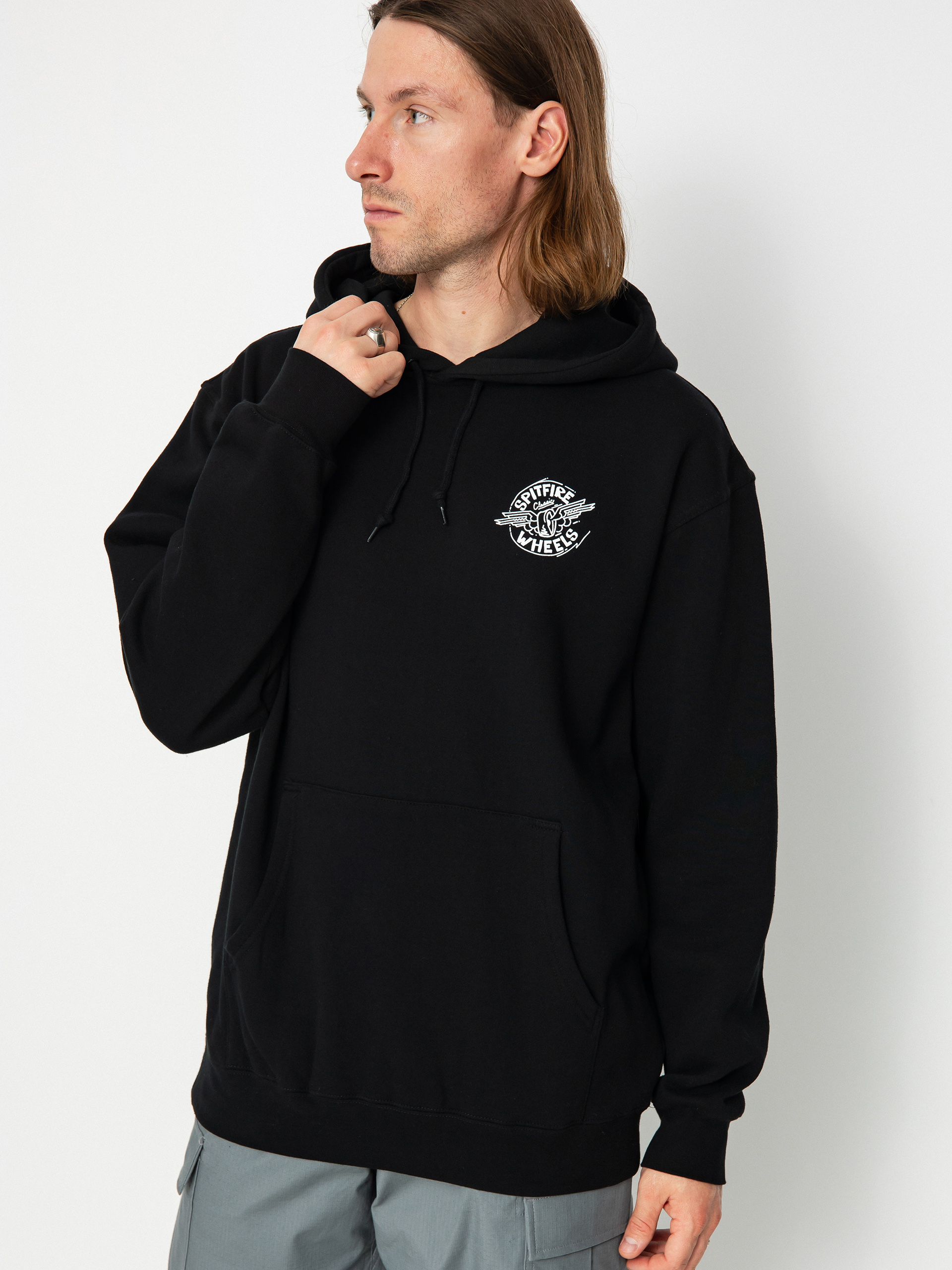 Spitfire Gonz Flying Cls HD Hoodie - black (black)