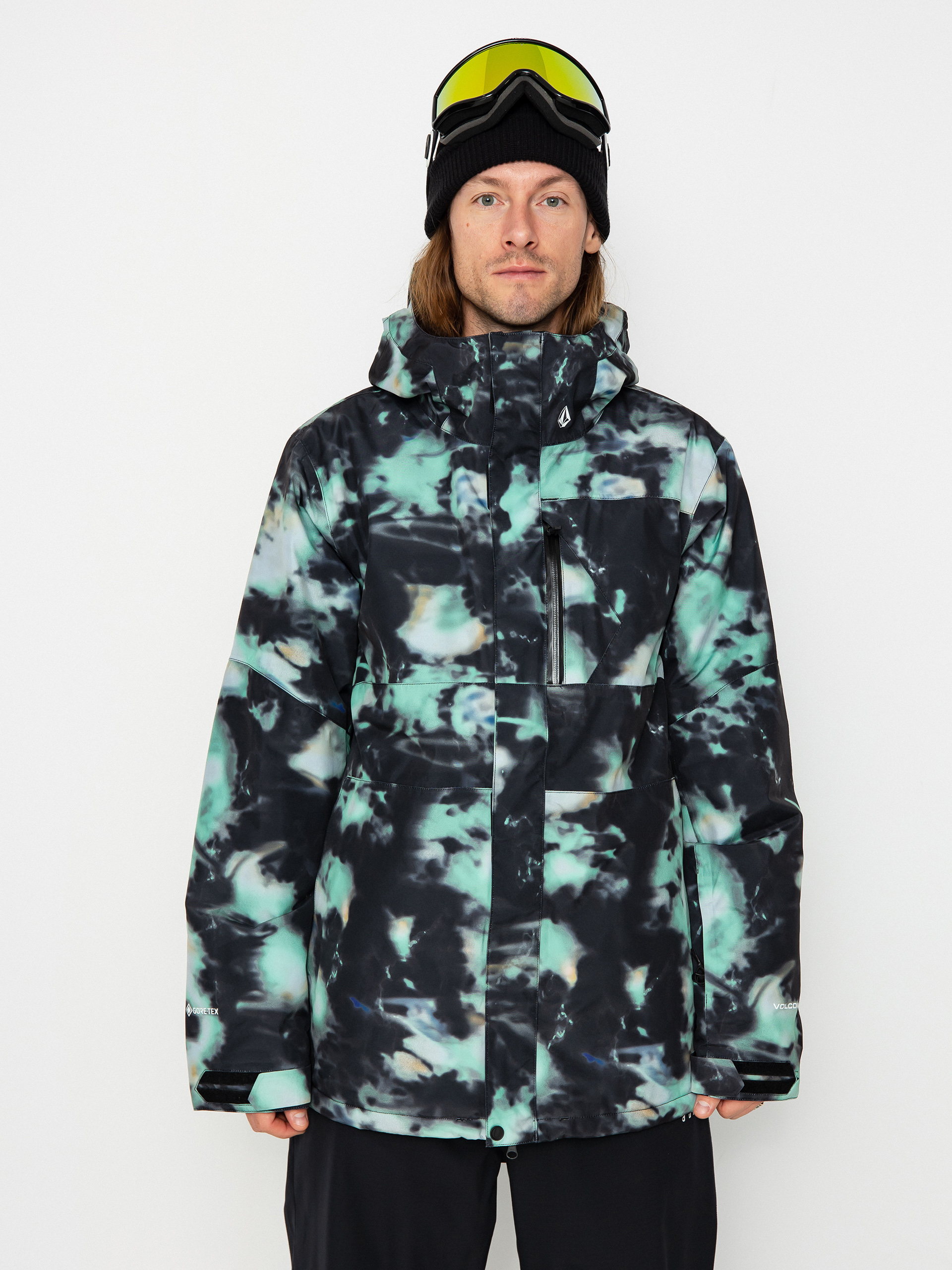 Volcom L Ins Gore Tex Snowboard jacket - multicolor (spritz black)
