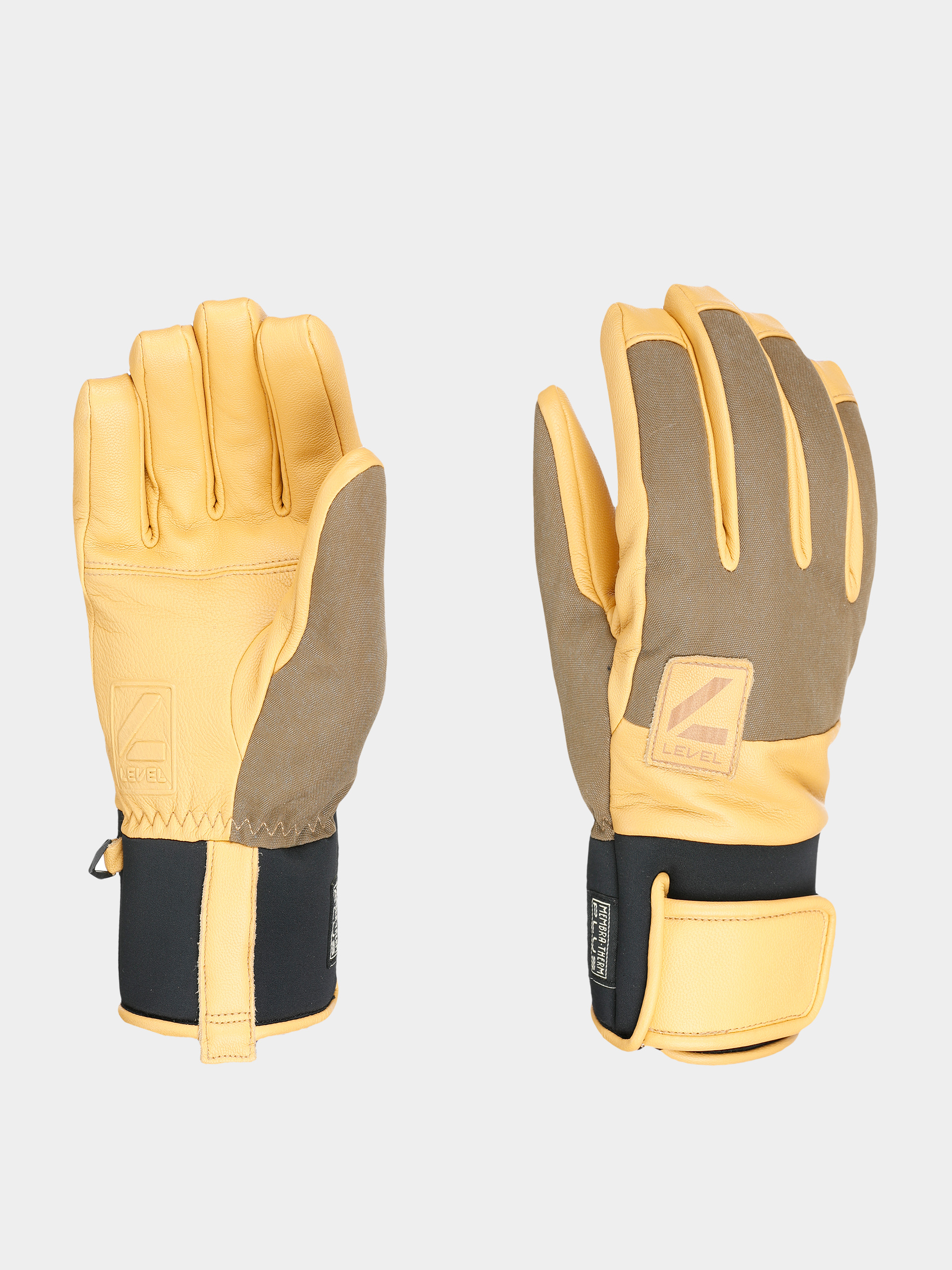 Level Rover Gloves - yellow (olive green)