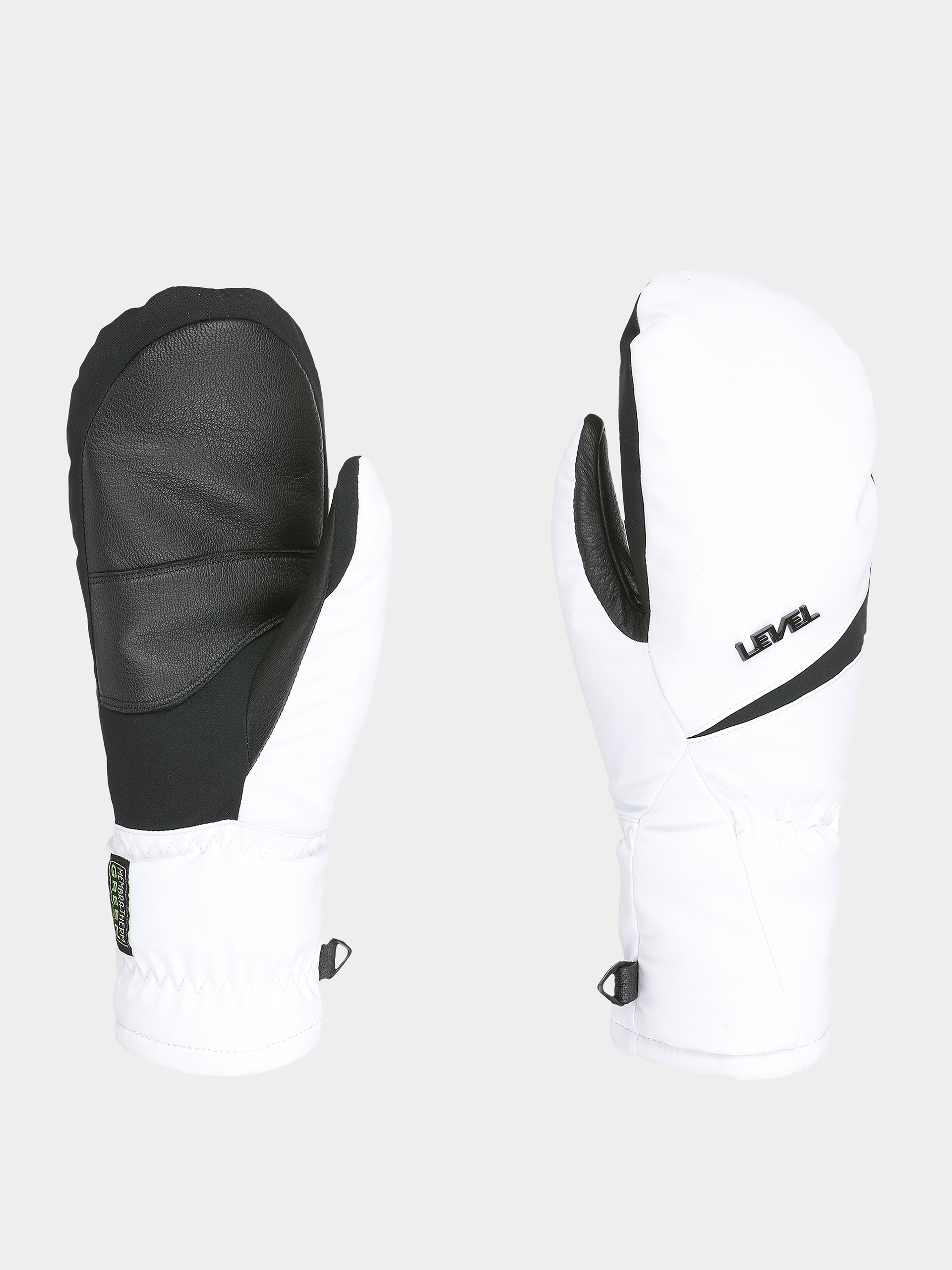 Level Alpine Mitt Gloves Wmn - white (white)