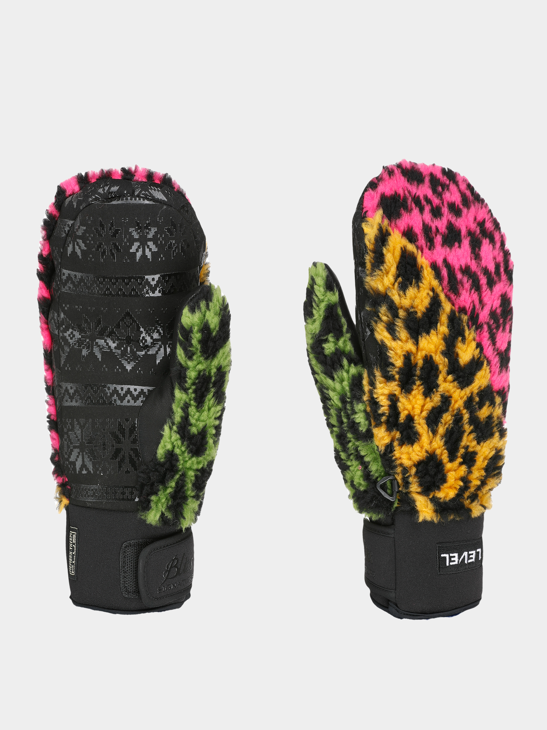 Level Siberian Mitt Gloves Wmn - multicolor (pk rainbow)