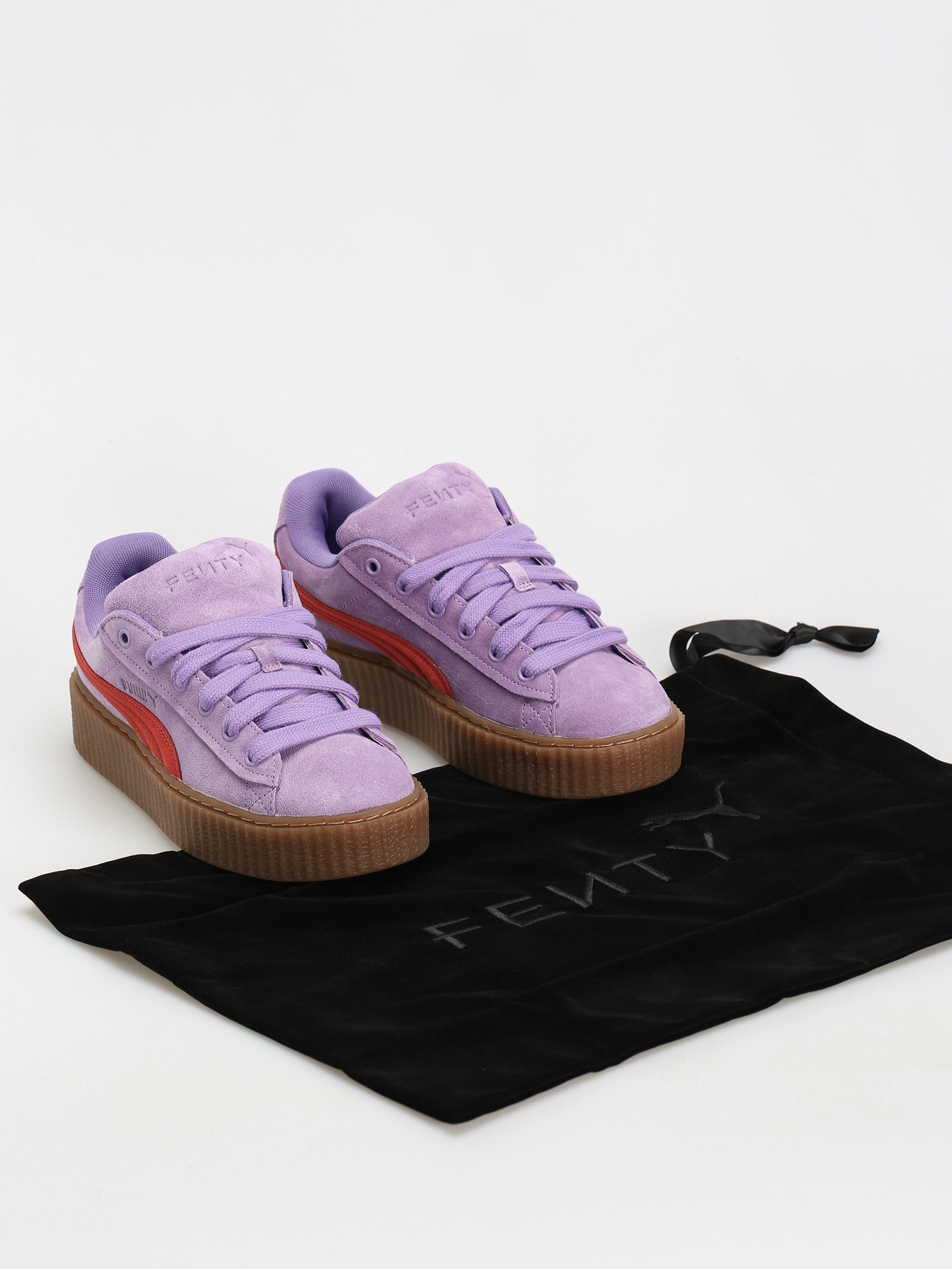 Puma X Fenty Creeper Fenty Shoes (alert burnt red g)