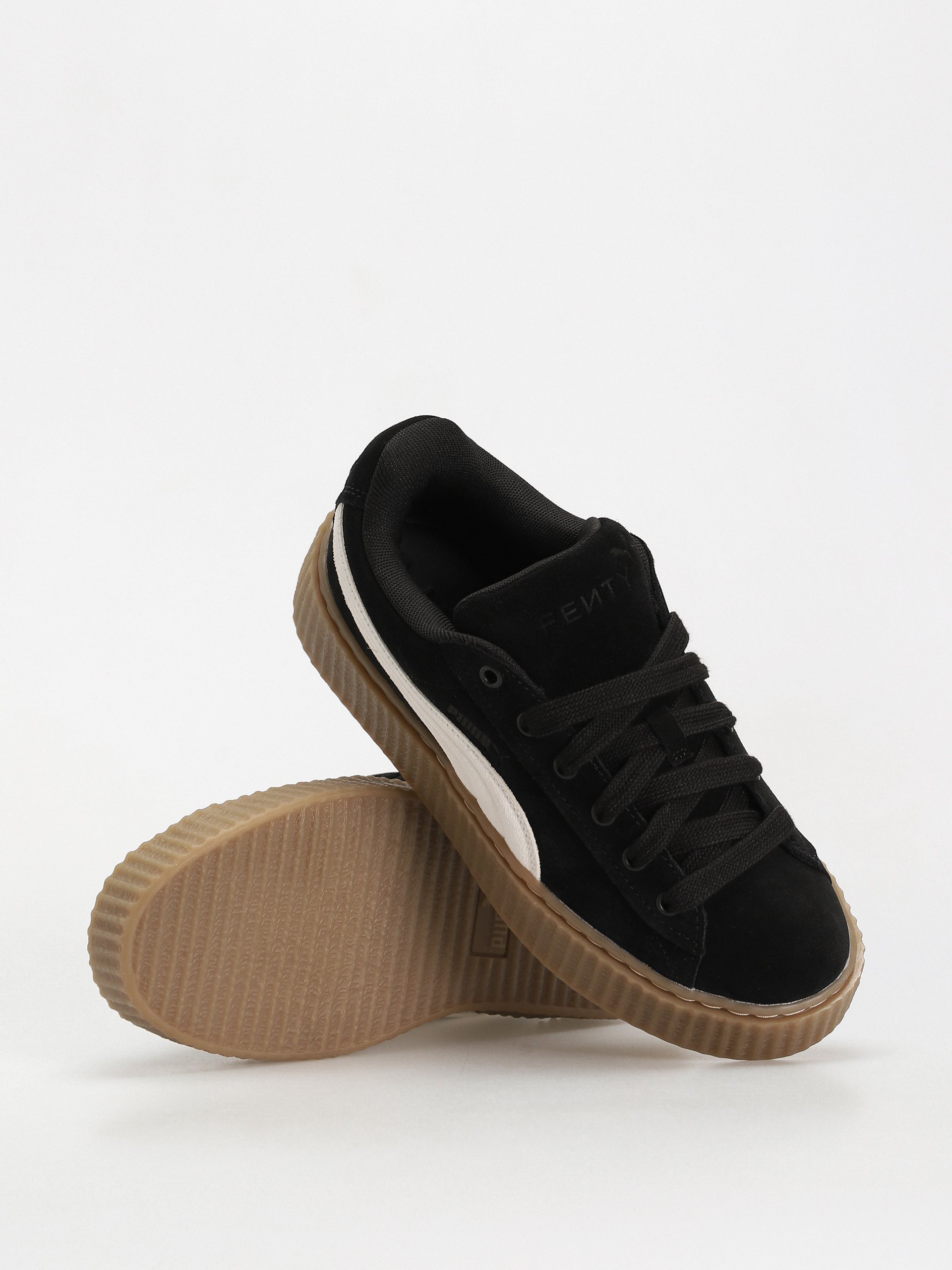 Puma X Fenty Creeper Fenty Shoes (black warm white gum)