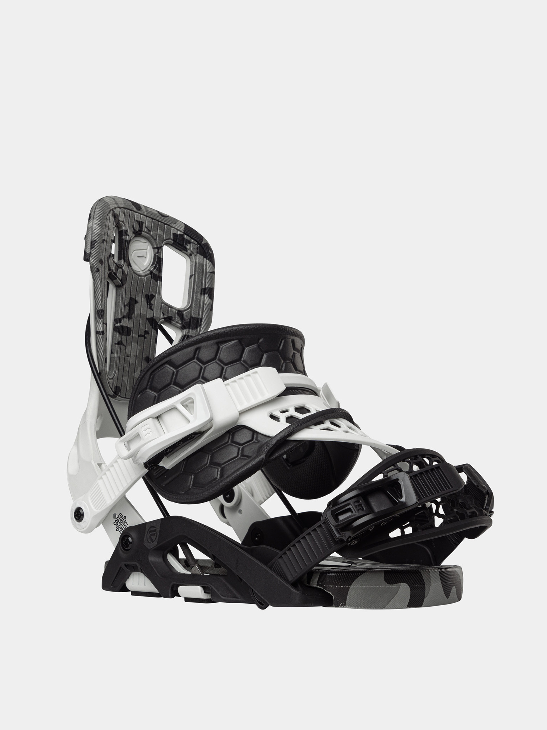 Flow Fuse Hybrid Snowboard bindings - white, black (snowtrooper)