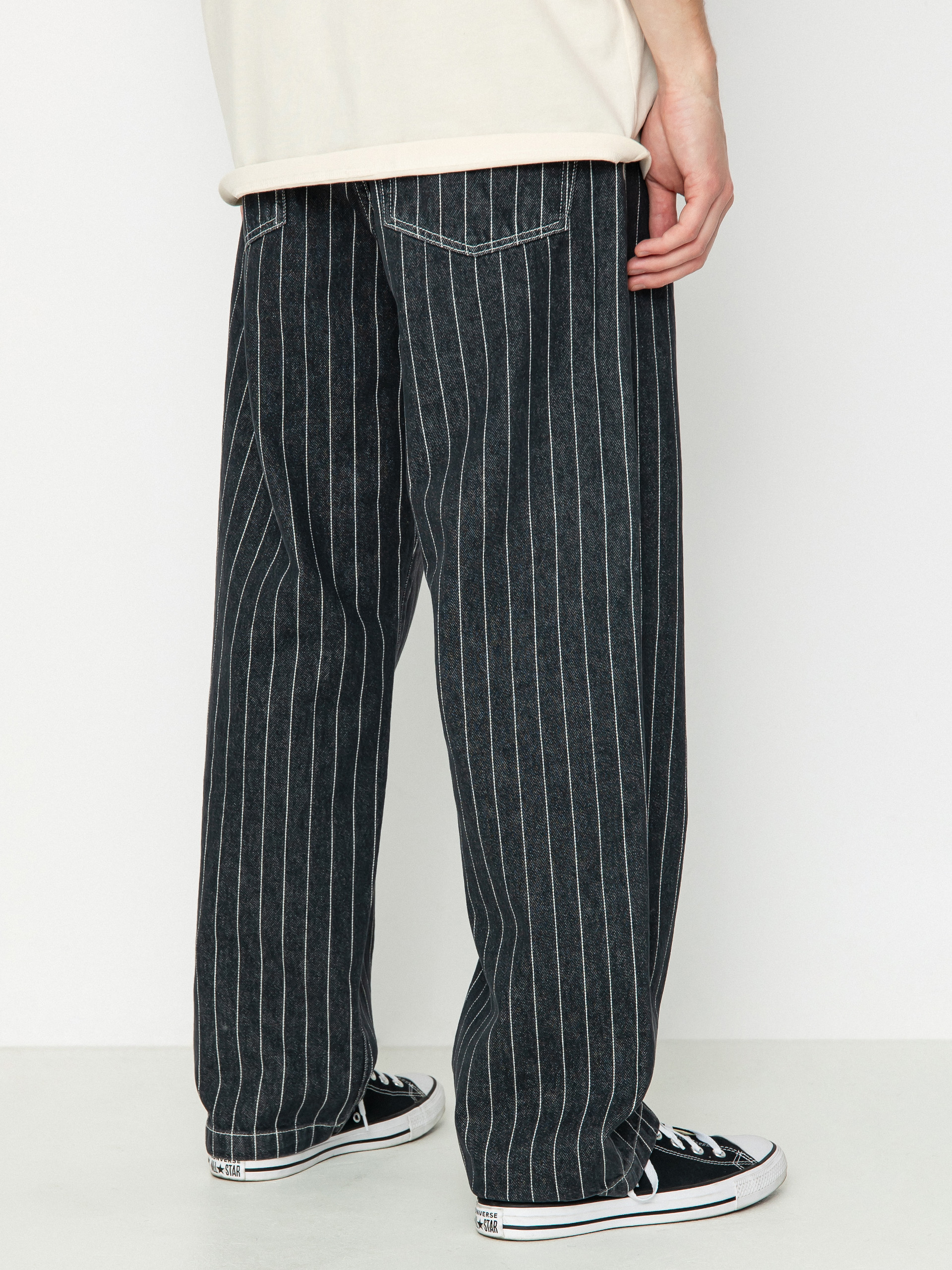 Carhartt Wip Orlean Pants Black Orlean Stripeblackwhite