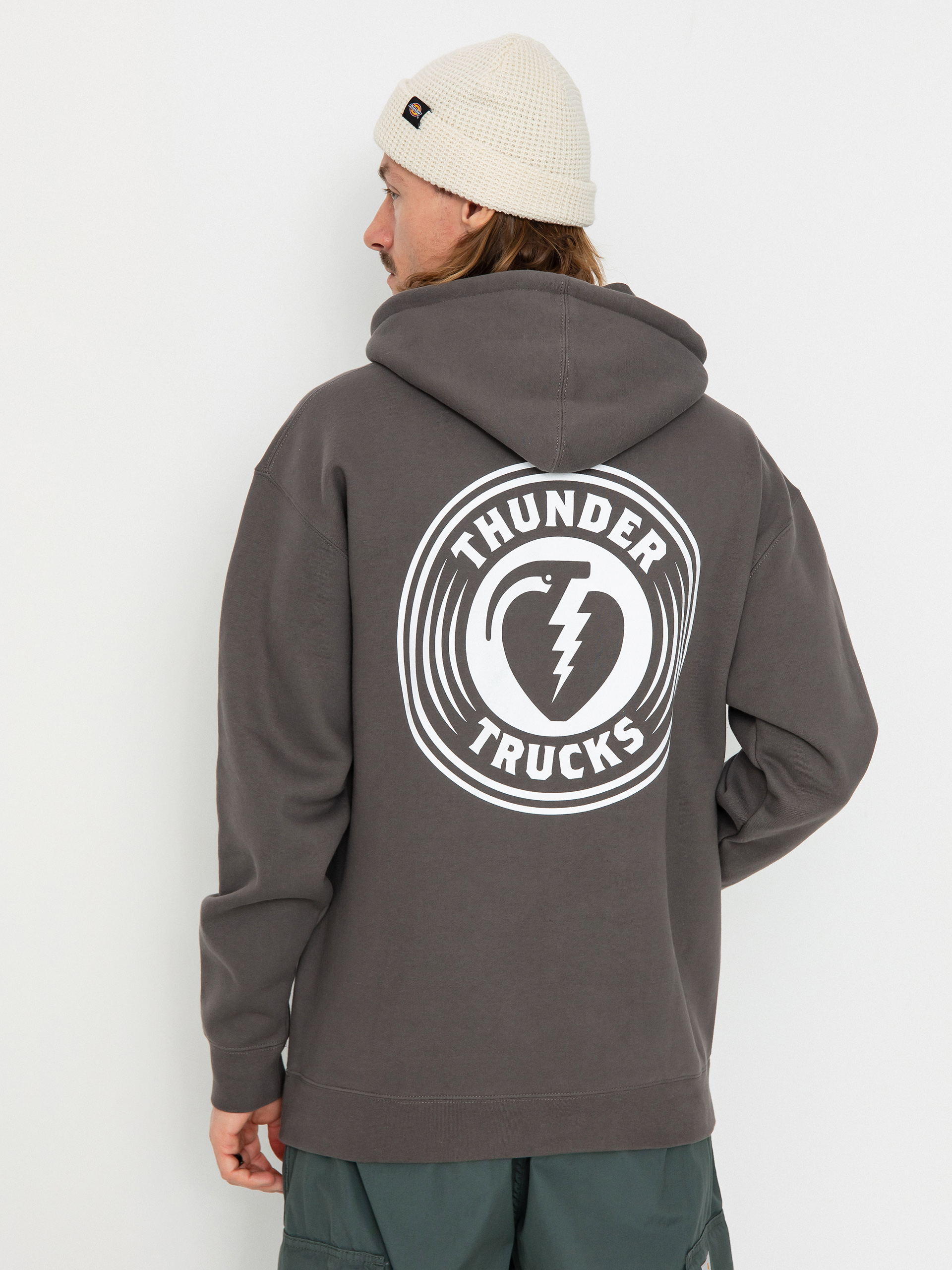 Thunder Chrgd Grenade HD Hoodie - brown (charcoal/white)