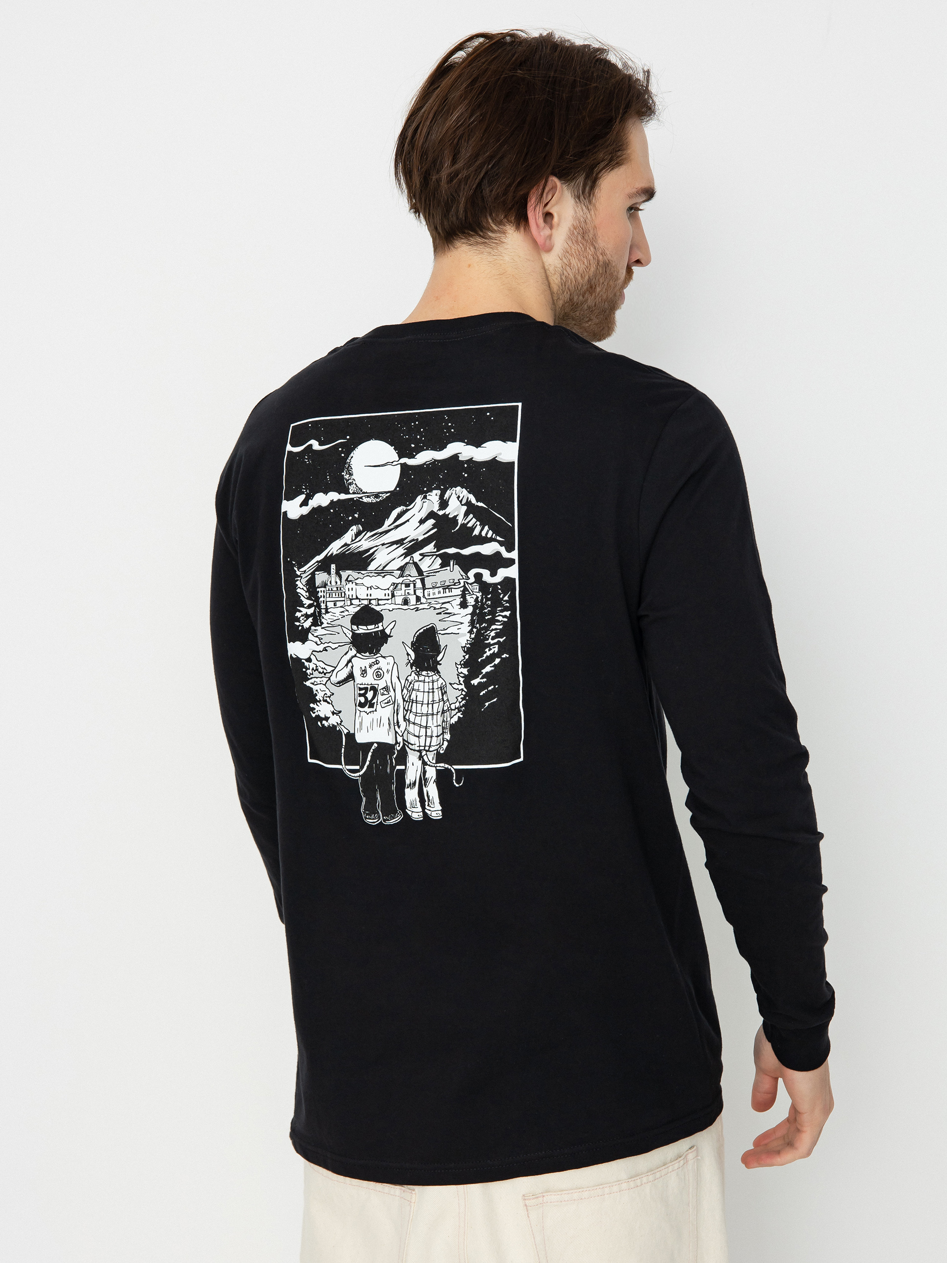 Thirtytwo Hood Rats Longsleeve Black