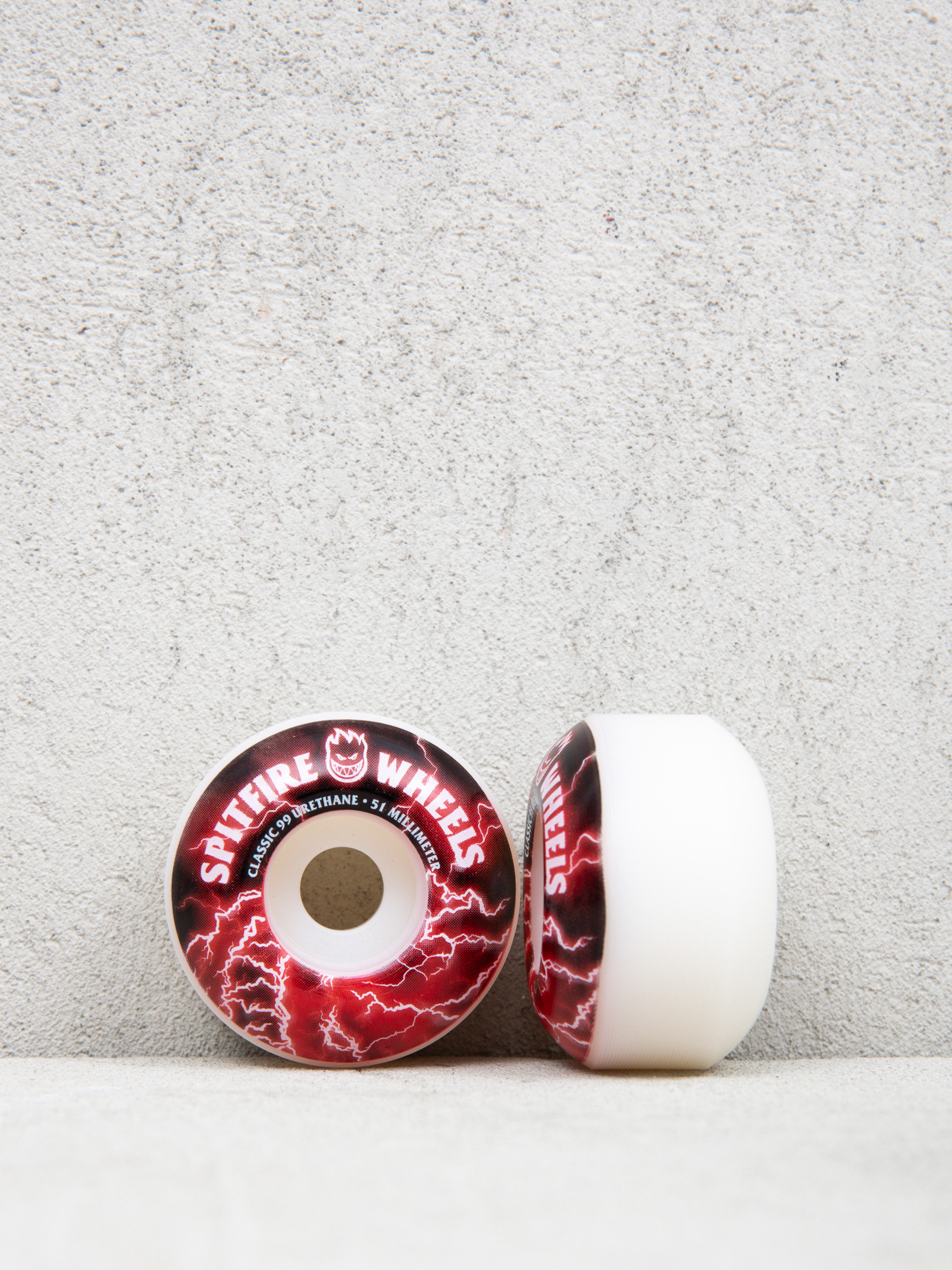 Spitfire Classic 99D Firebolts Bighehad Rollen - Rot (white/red)