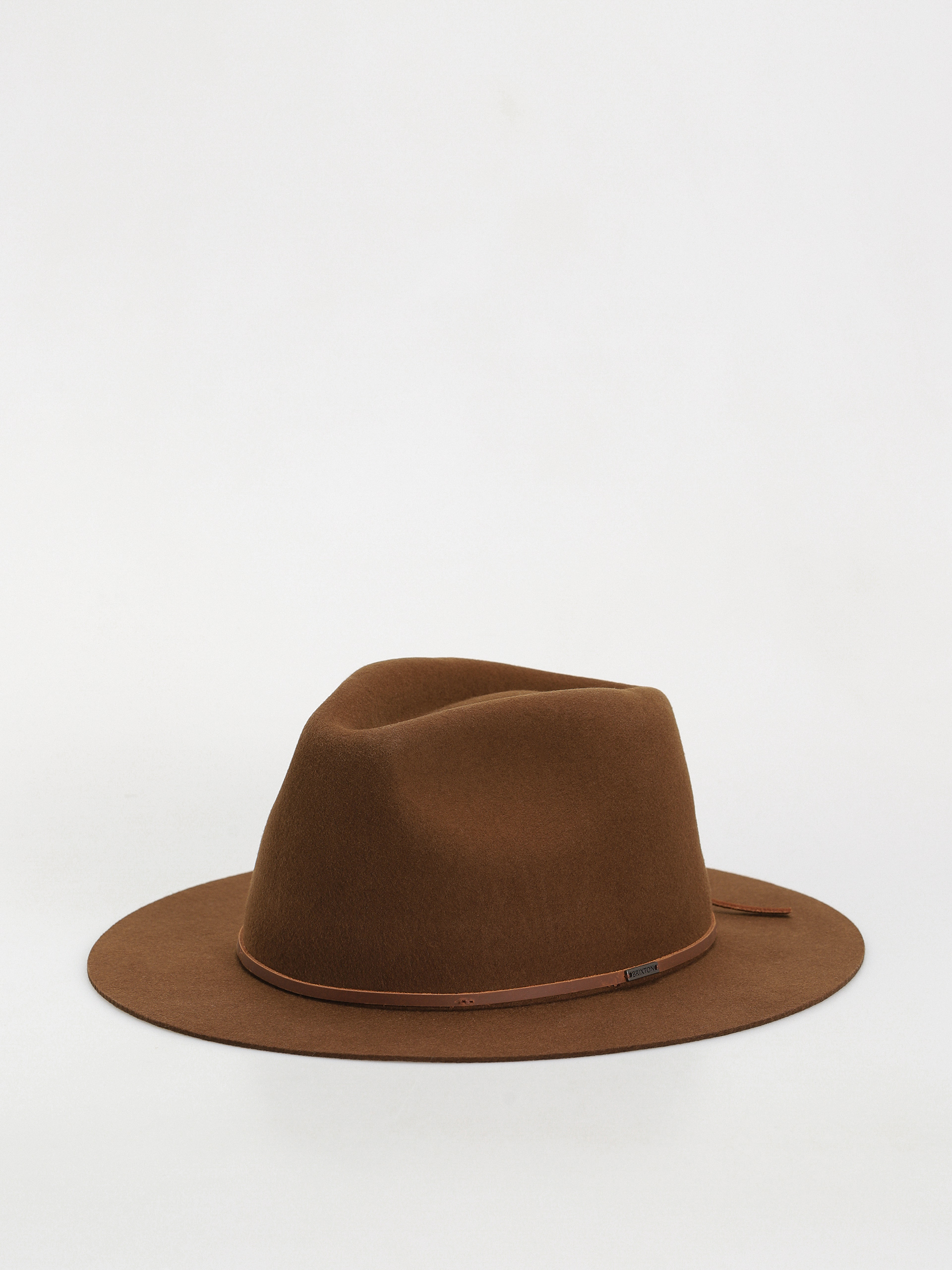 Brixton Wesley Fedora Hat - brown (coffee)