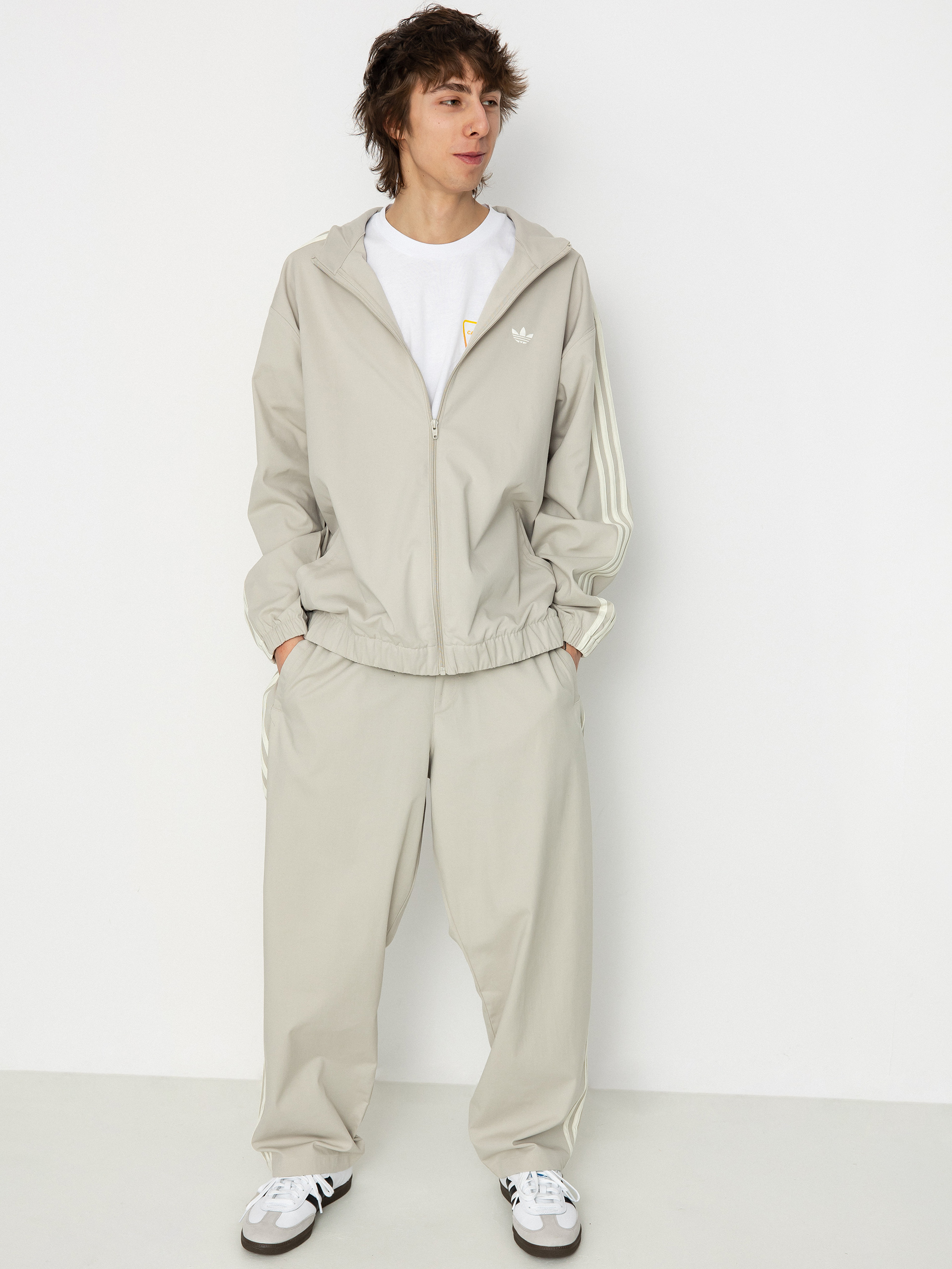 adidas Superfire TK Jacket - grey (putgre/ivory)