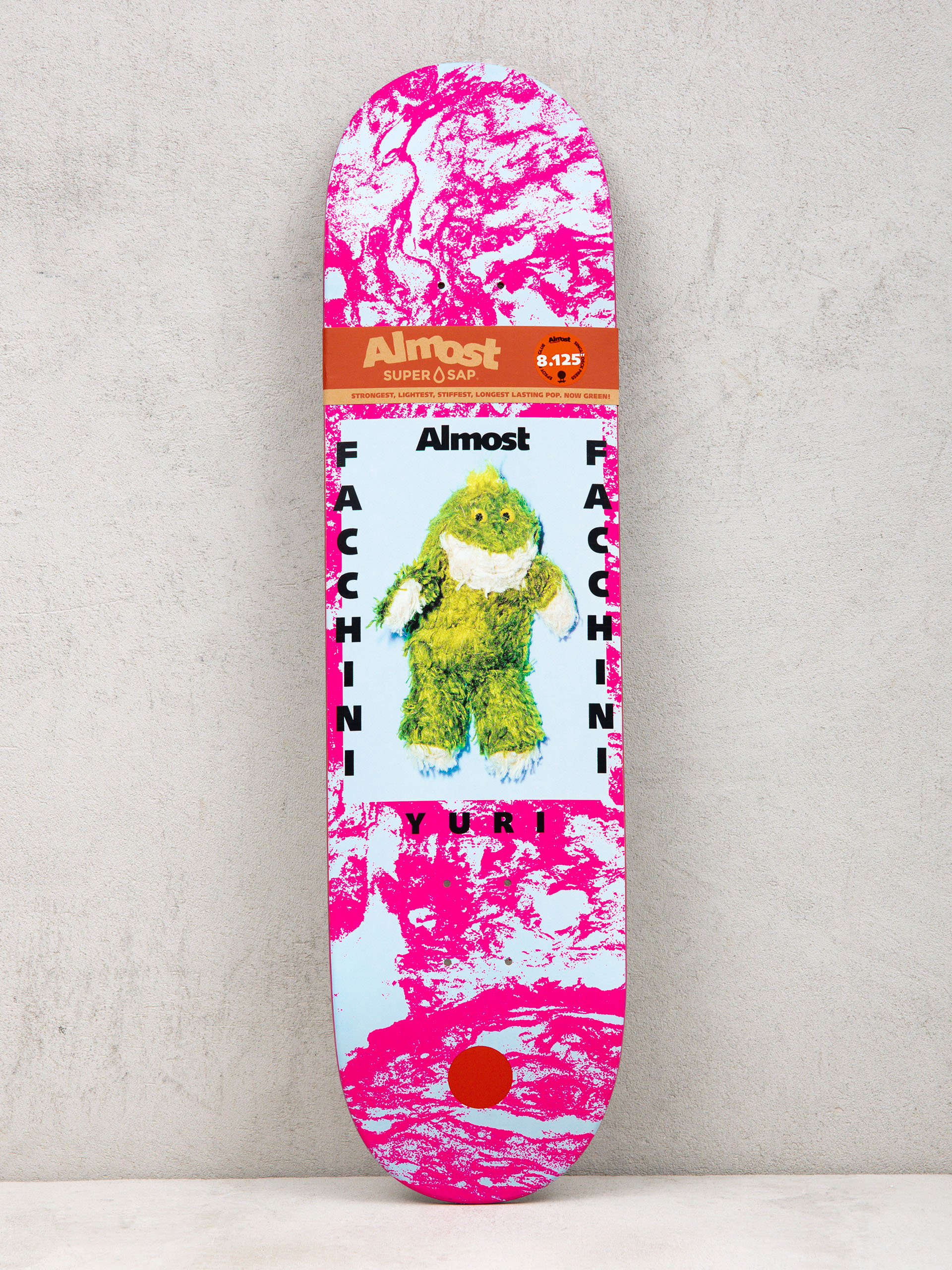 Almost Yuri Stuffed Super Sap R7 Deck (pink/light blue)