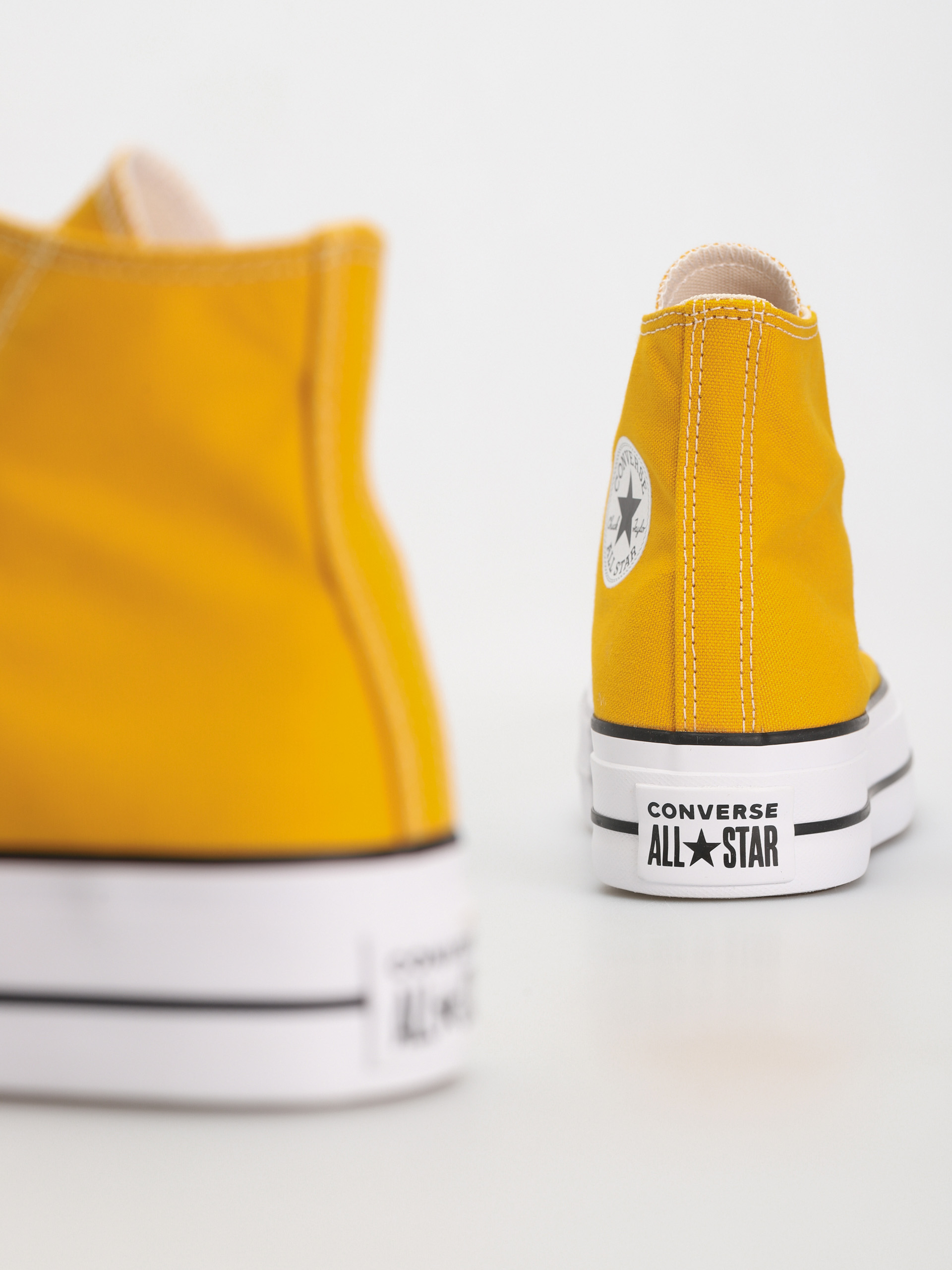 Converse Chuck Taylor All Star Lift Hi Wmn Chucks - yellow (dark yellow)