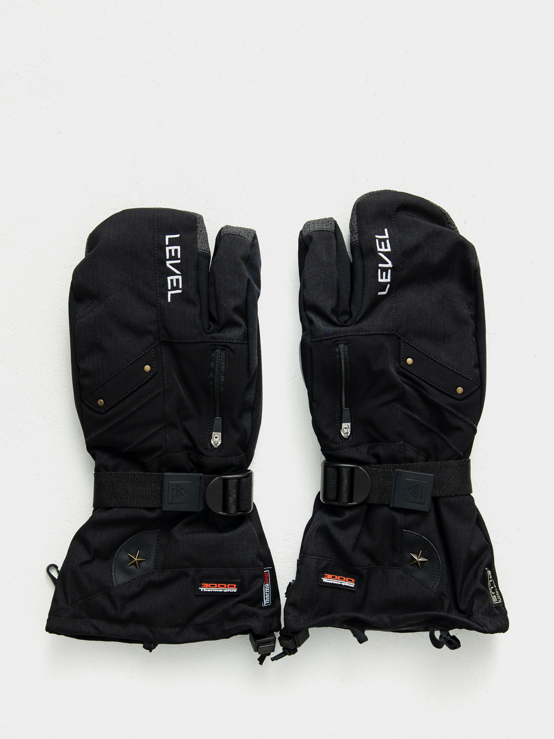 Level Gloves Star Trigger - black (black)