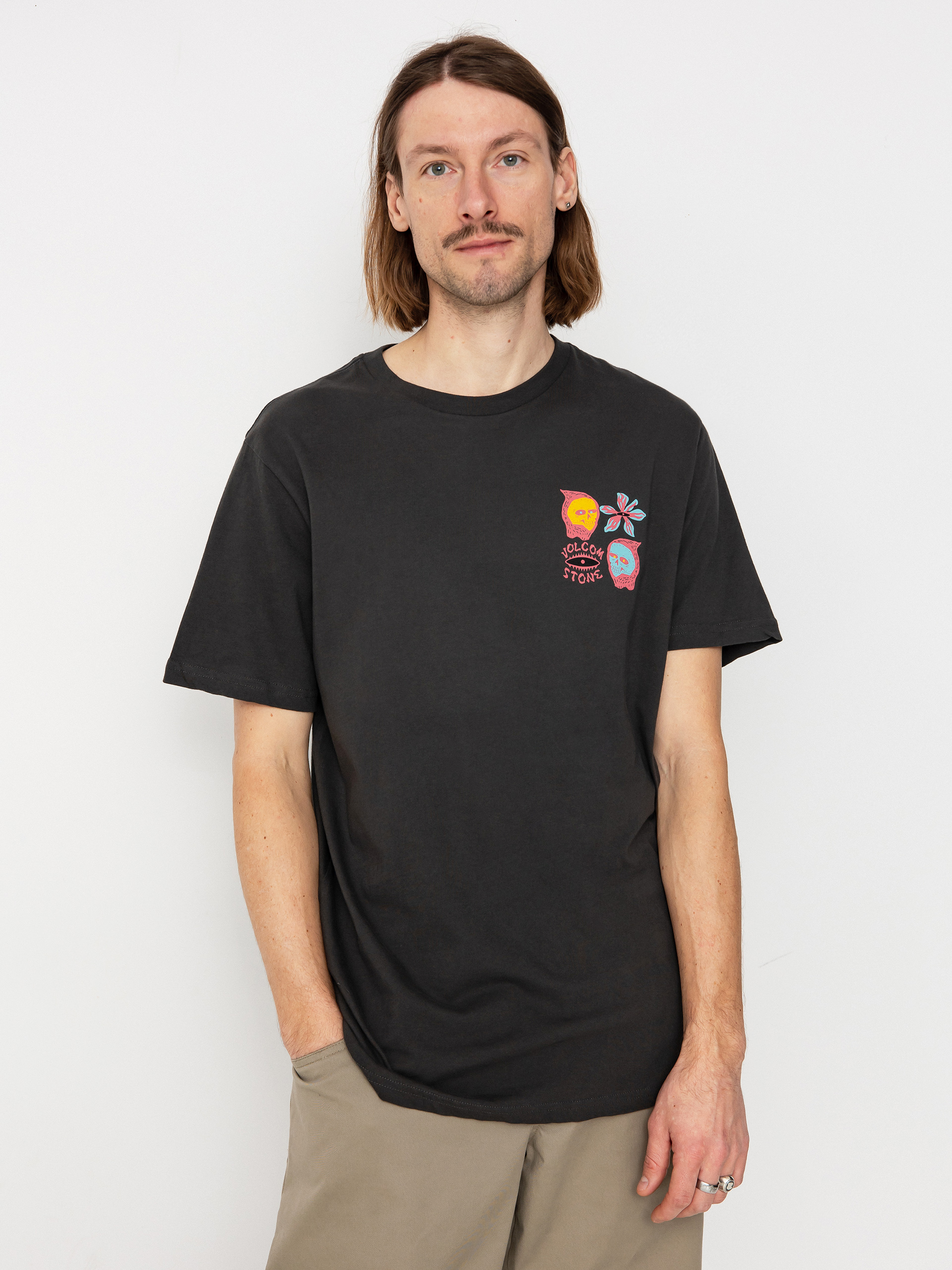 Volcom Flower Budz Fty T-shirt - black (stealth)