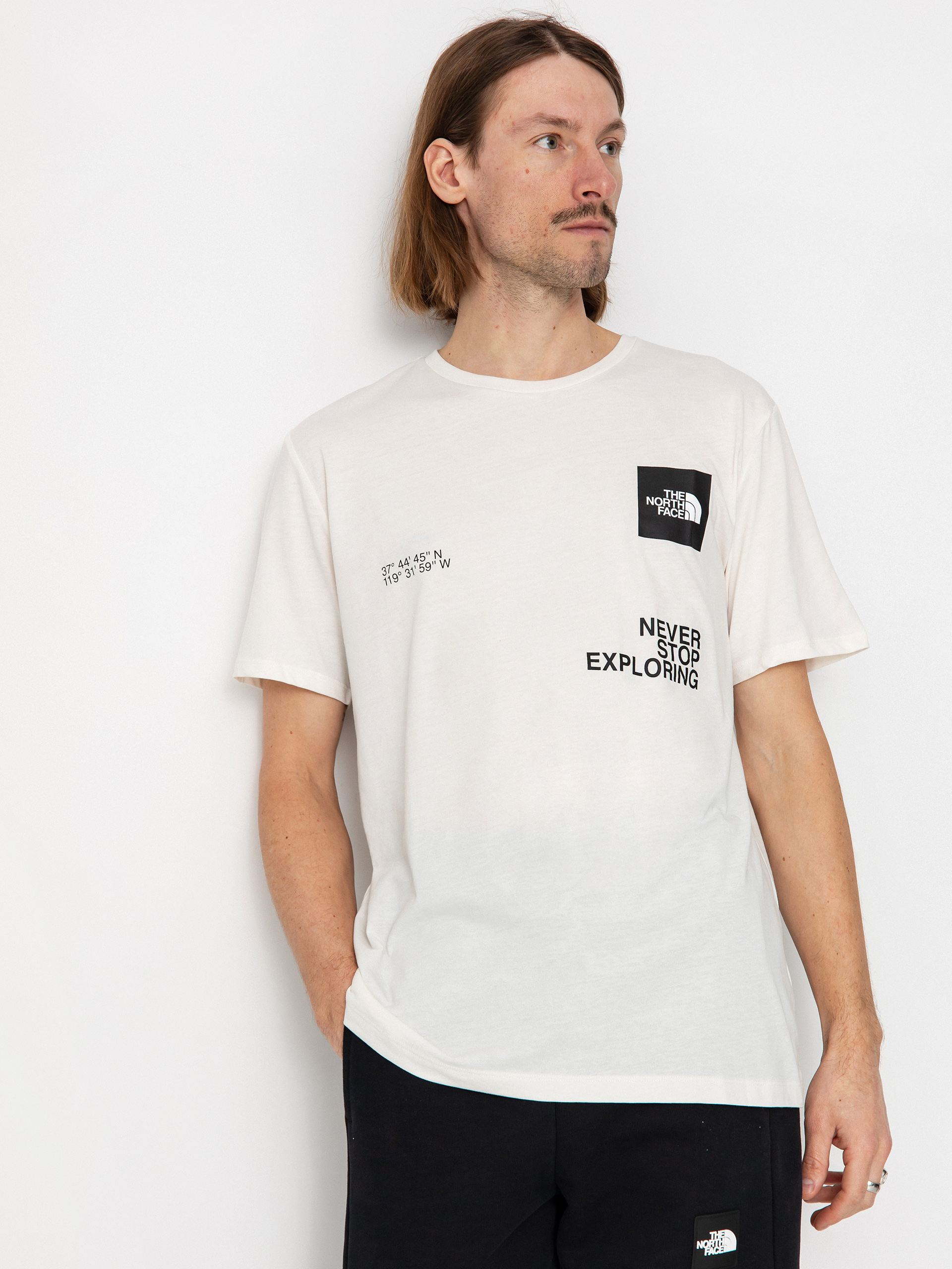 The North Face Foundation Coordinates Graphic T-Shirt - white ...