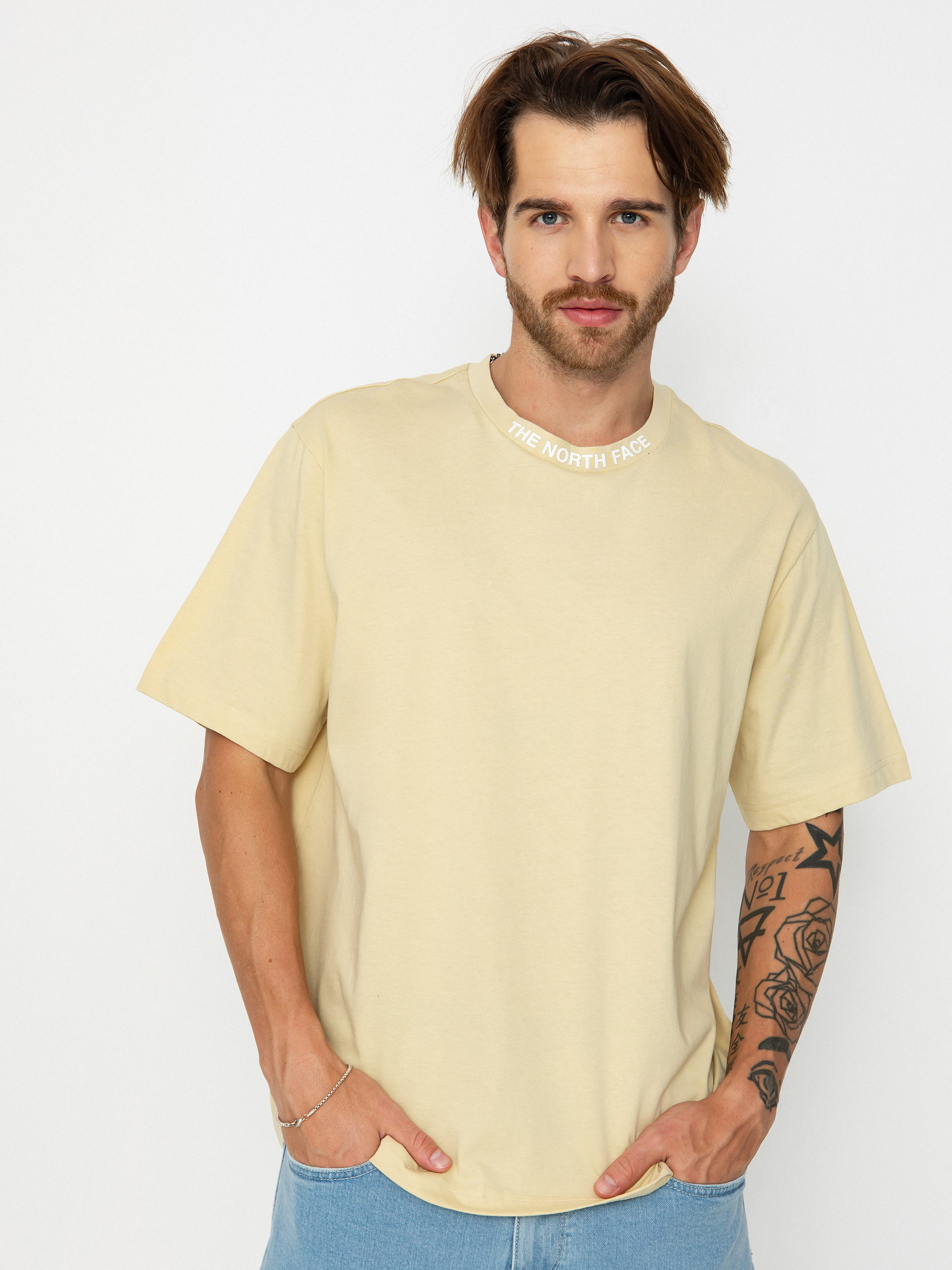 Polar Skate Stroke Logo T Shirt Antique Gold