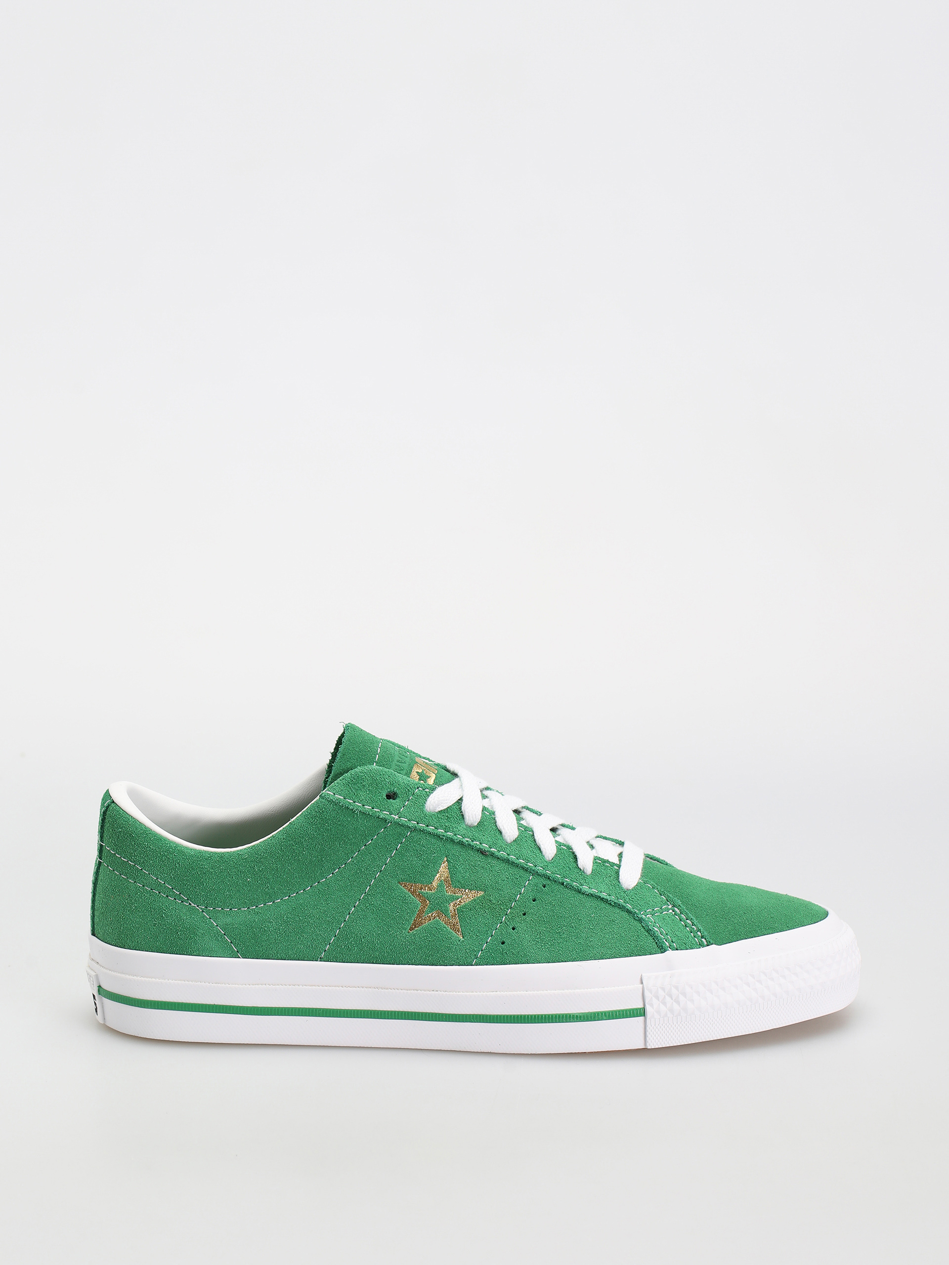 Converse One Star Pro Shoes - green (pine green)