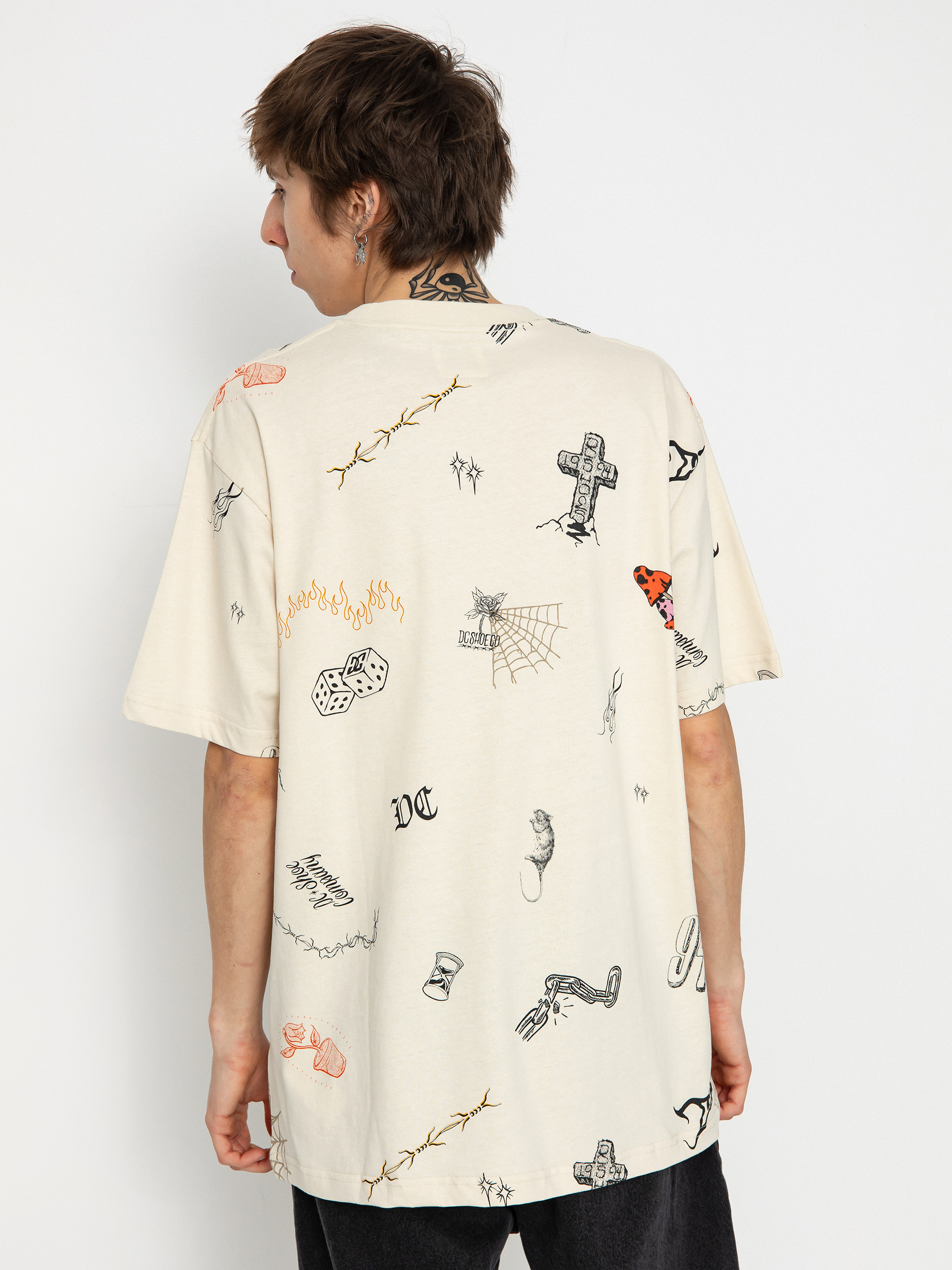 DC Scribble T-Shirt (birch scribble)