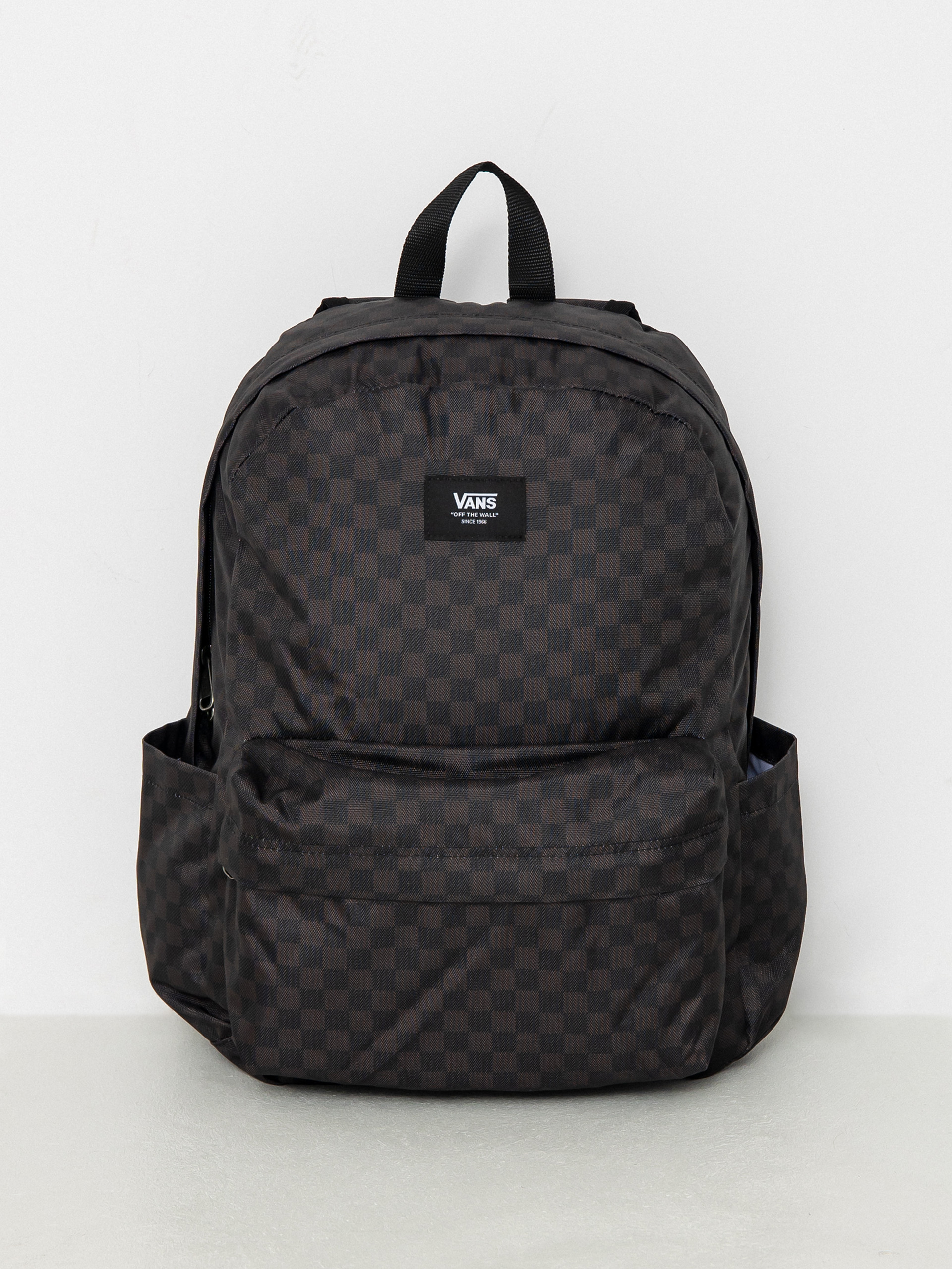 Vans Old Skool Check Backpack - grey (black/charcoal)