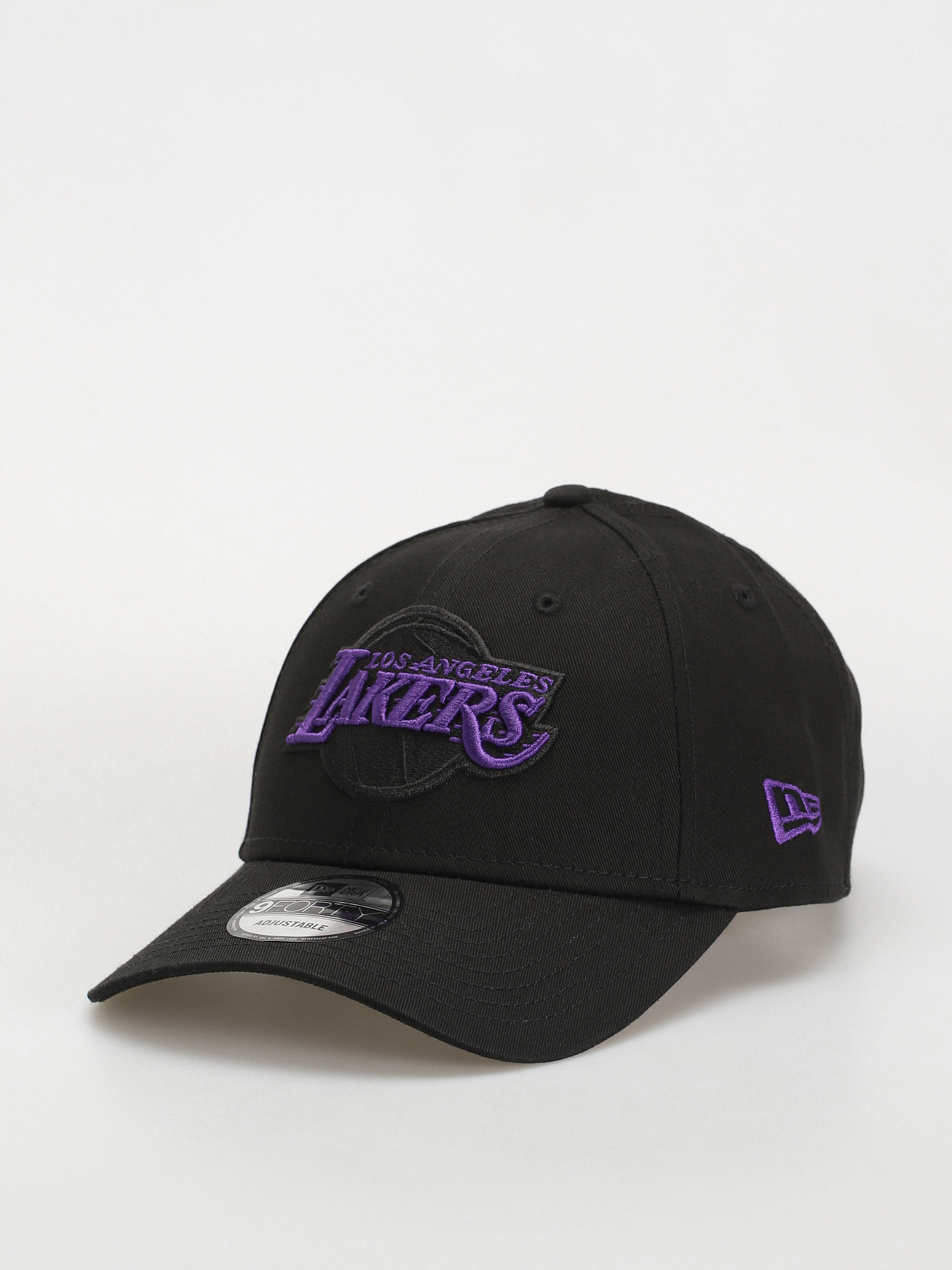 New Era Side Patch 9Forty Los Angeles Lakers Cap - black (black/purple)