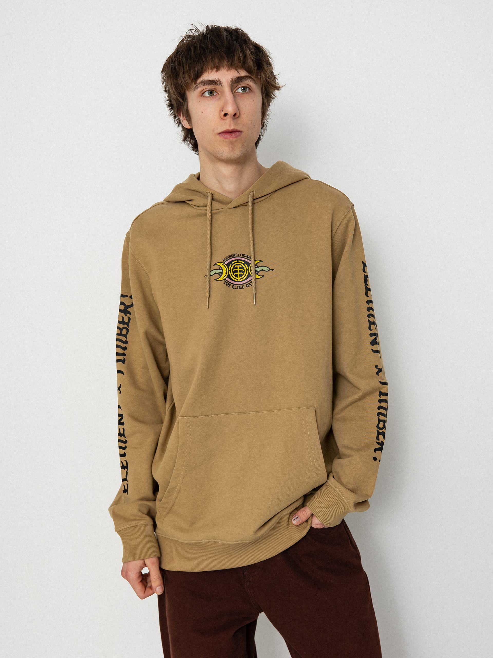 Element Hoodie Timber Wisdom HD - brown (khaki)