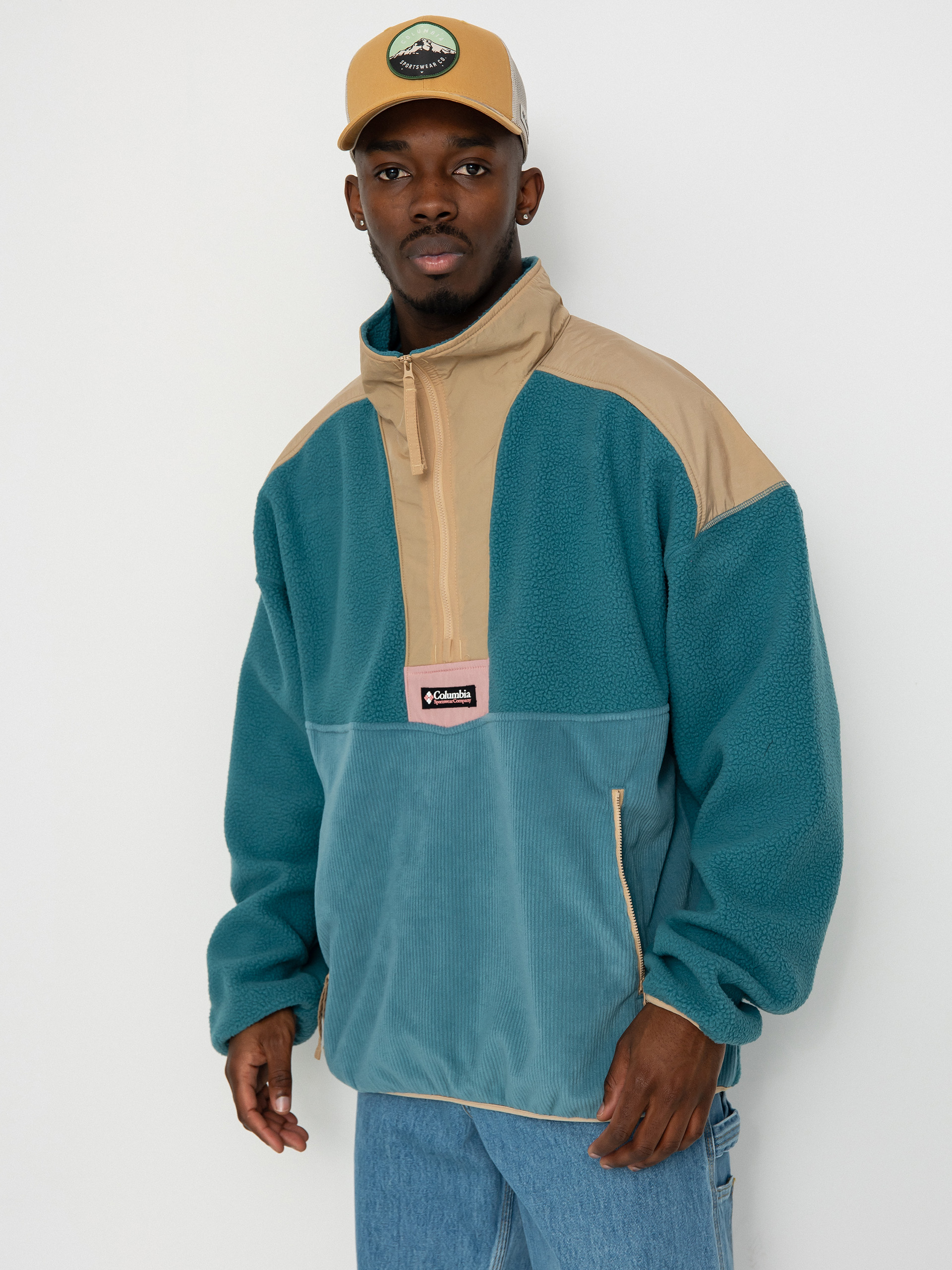 Columbia Riptide Fleece (cloudburst/canoe/salmon rose)
