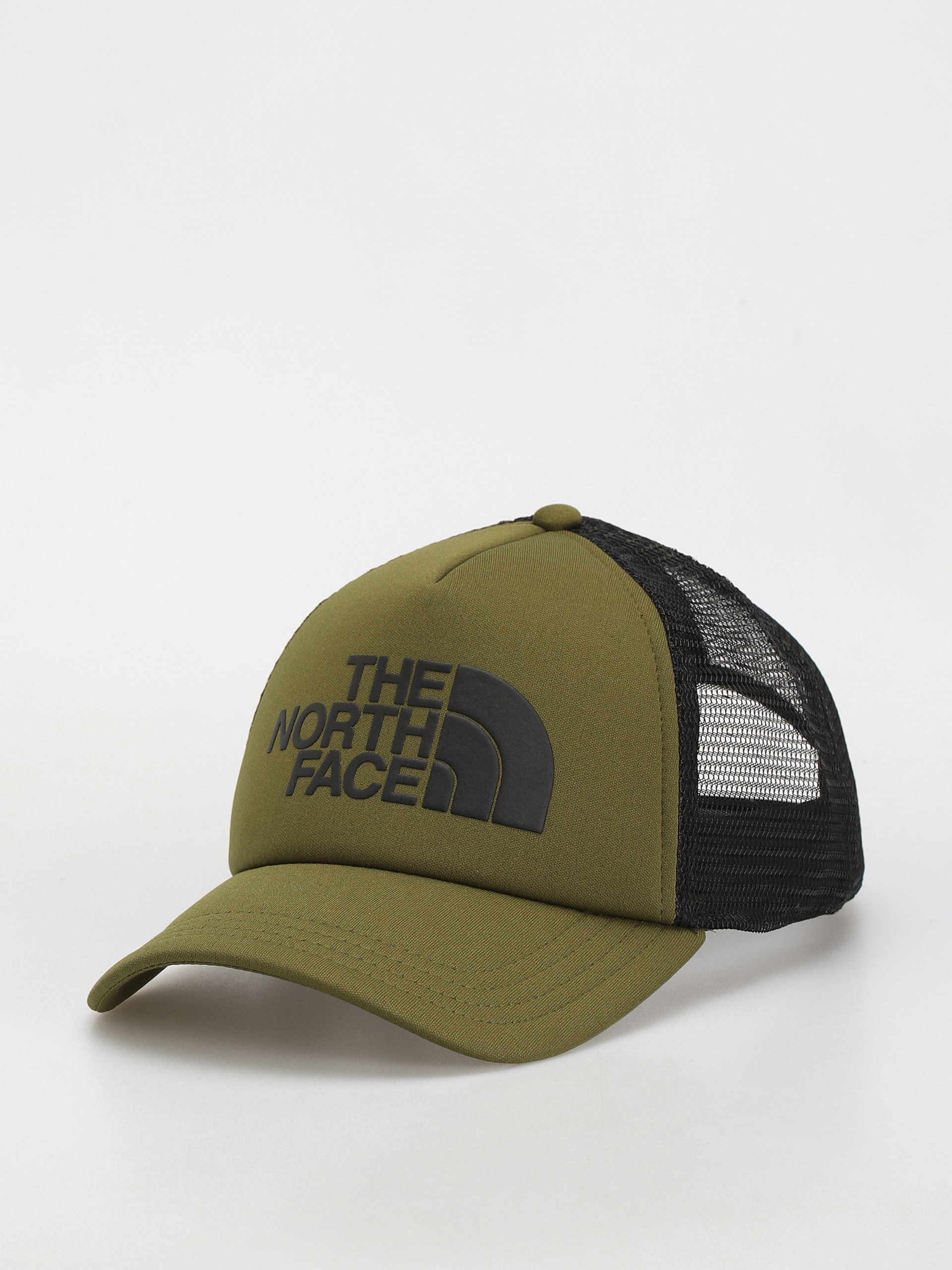 The North Face Tnf Logo Trucker Cap - green (forest olive/tnf black)