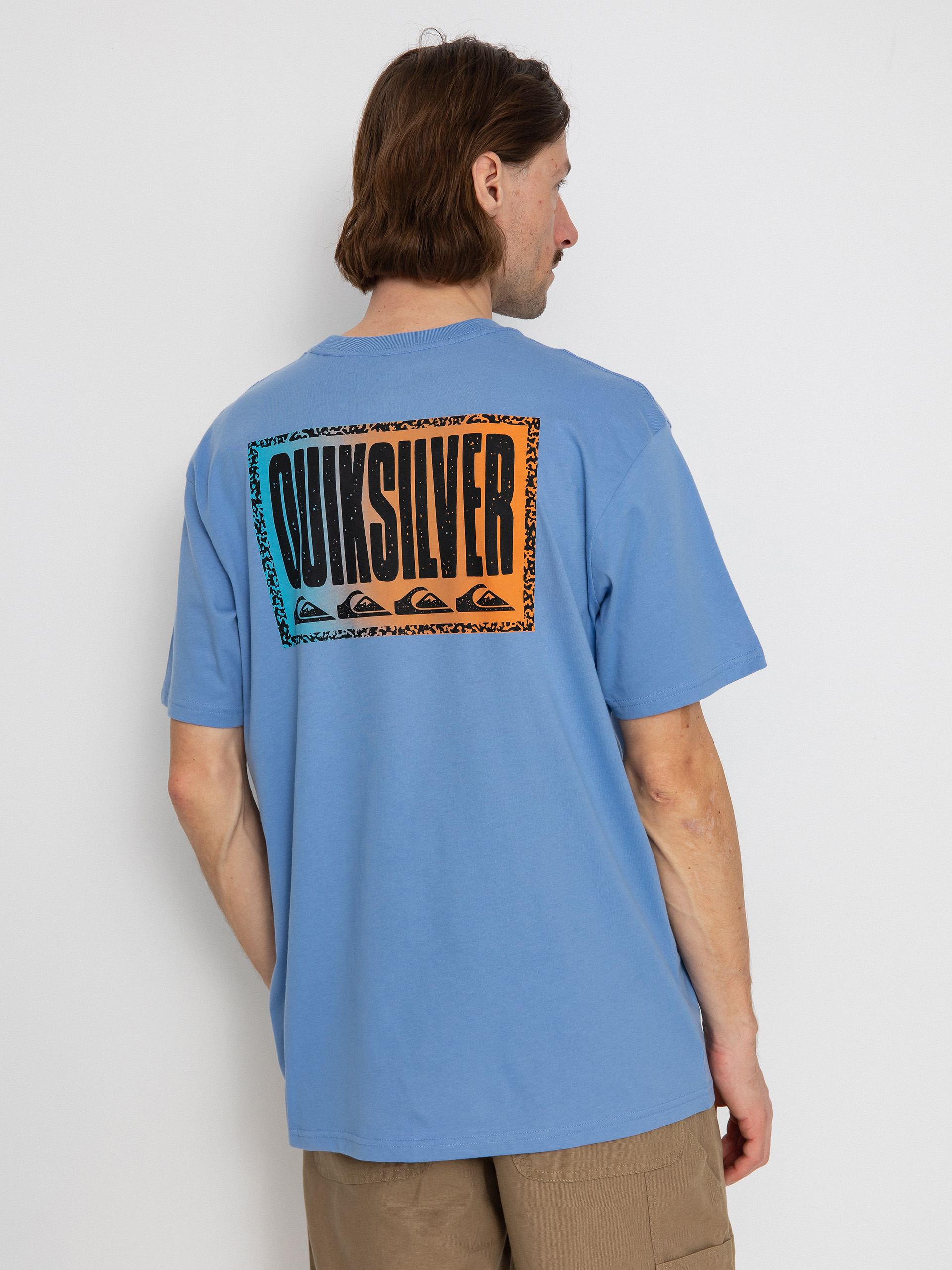 Quiksilver Long Fade T-Shirt - blue (hydrangea)