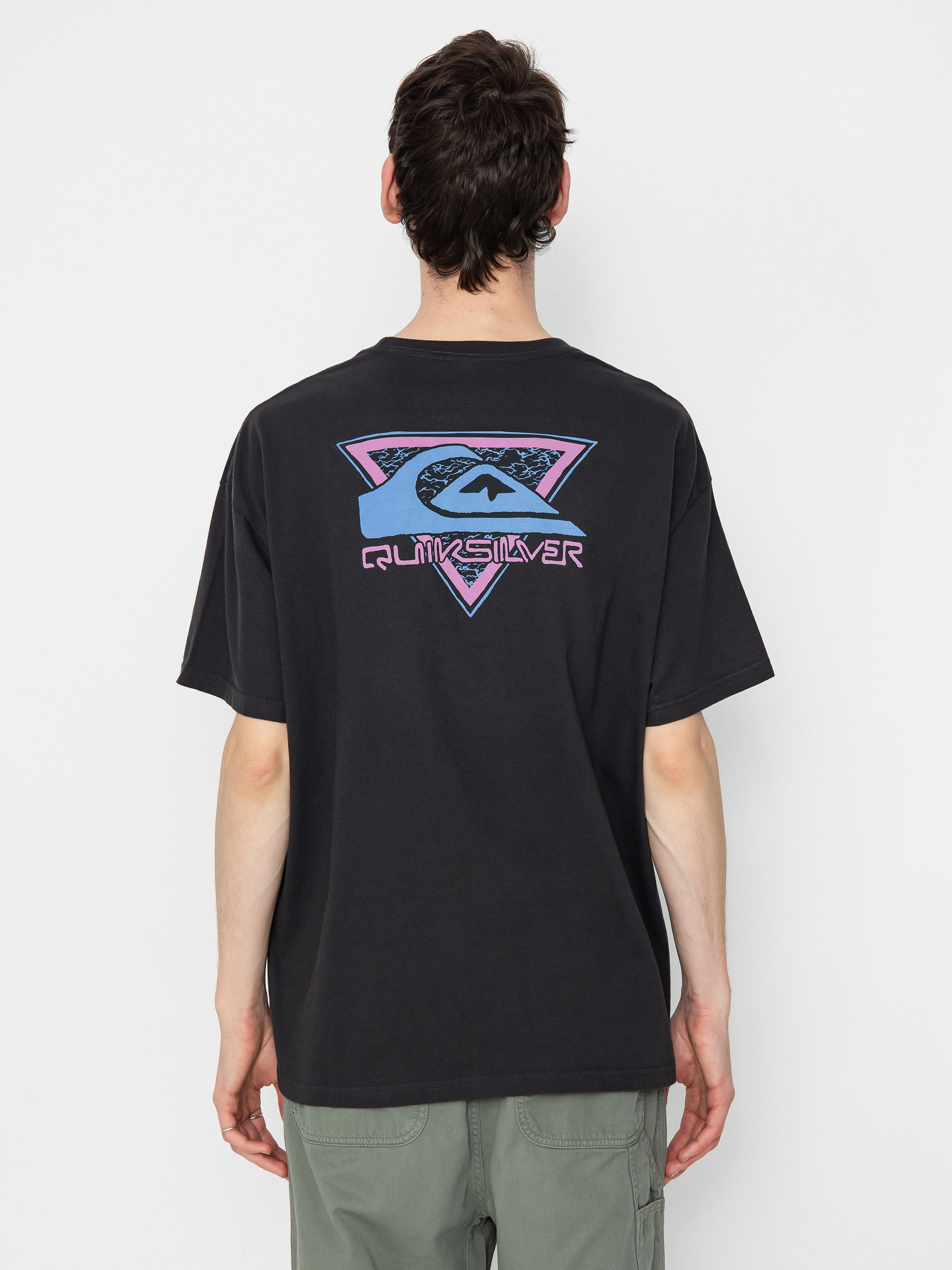 Quiksilver Take Us Back Logo T-Shirt - black (tarmac)
