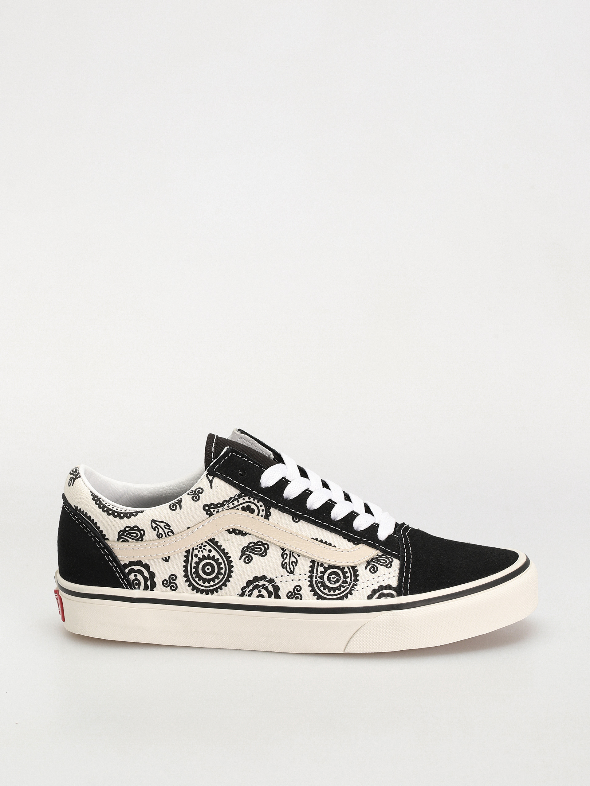 Vans Old Skool Shoes - white, black (primavera paisley marshmallow)
