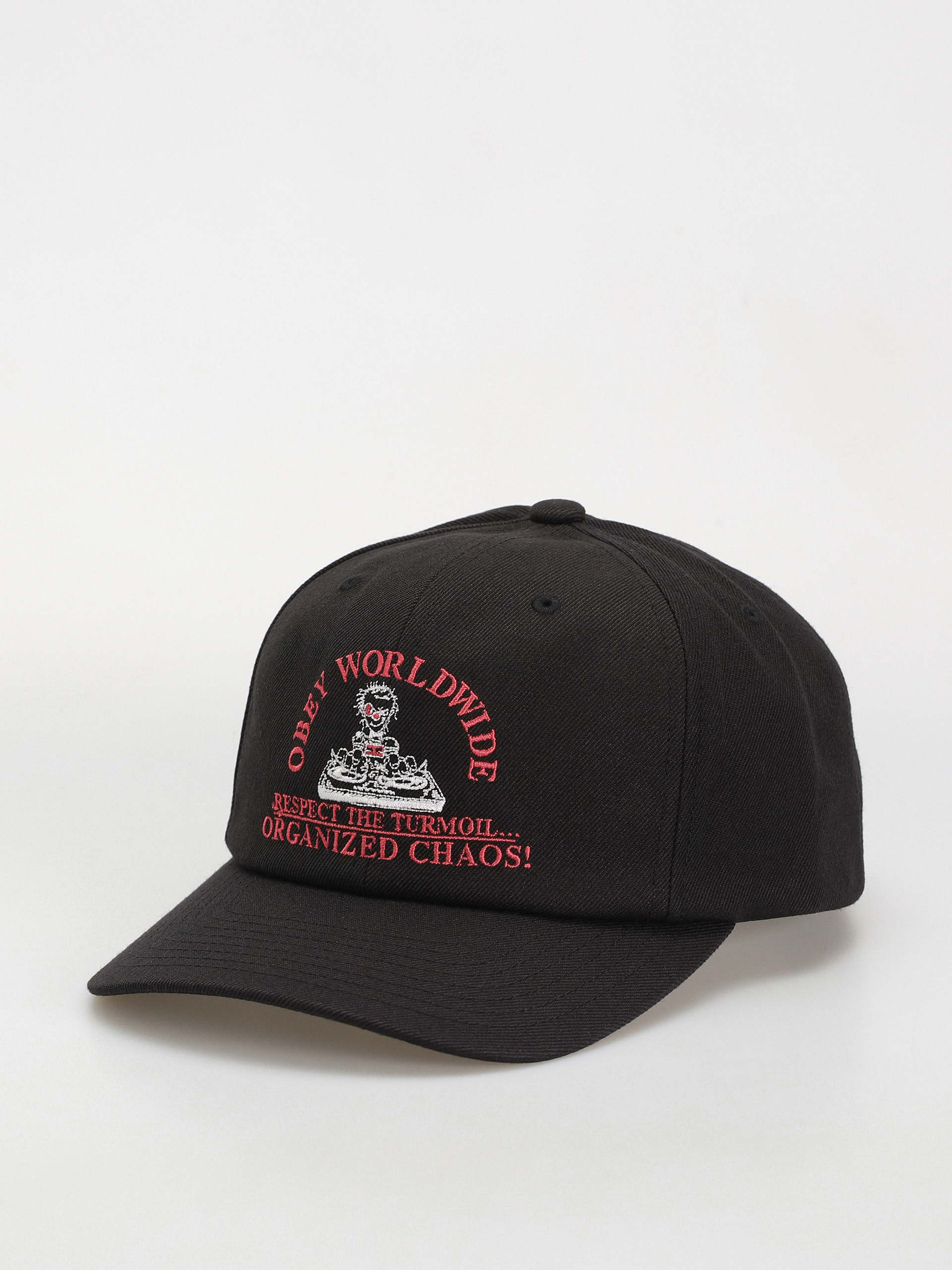 OBEY Cap Chaos - black (black)