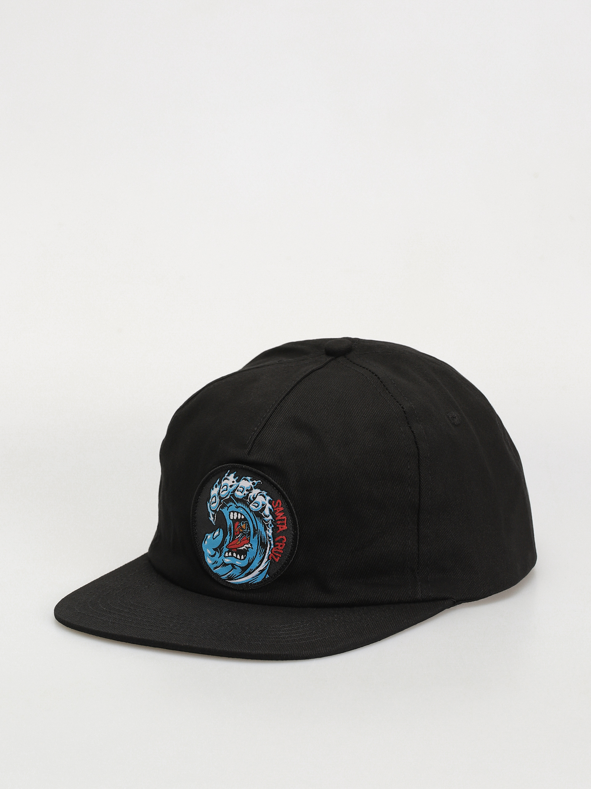 Santa Cruz Screaming Wave Snapback Cap - black (black)