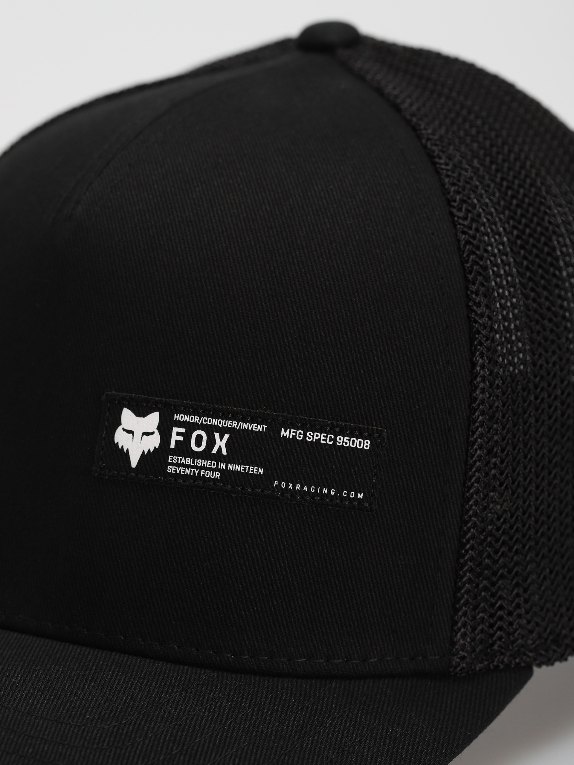 Fox Cap Barge Flexfit (black)