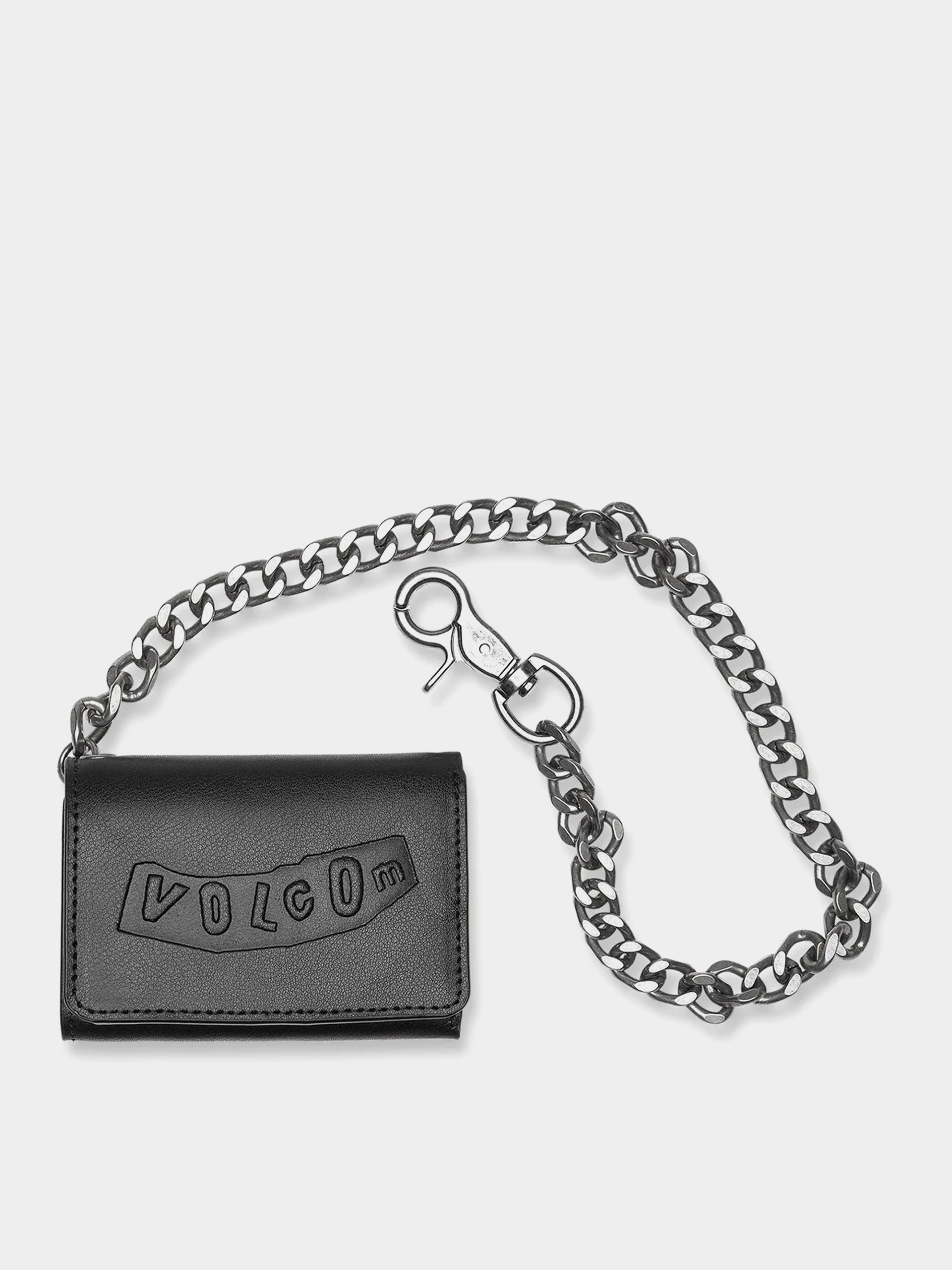 Volcom Wallet Pistol Leather - black (black)