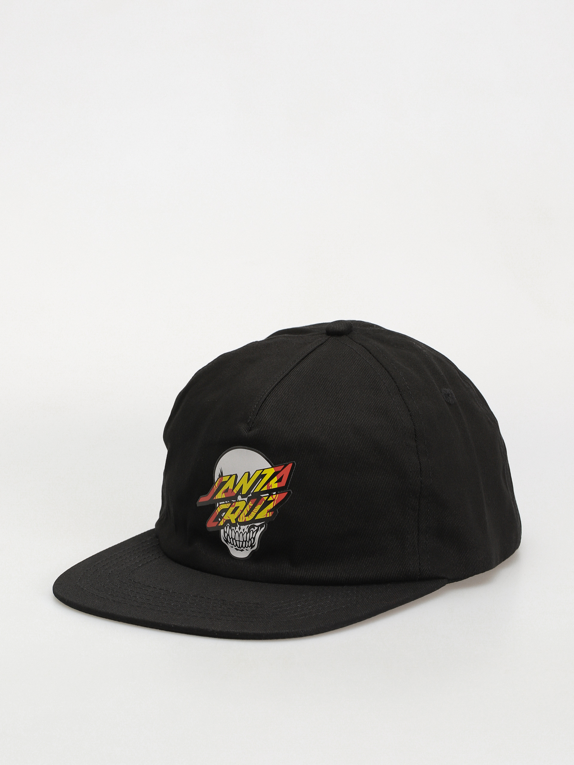 Santa Cruz Dressen Skull Dot Snapback Cap (black)