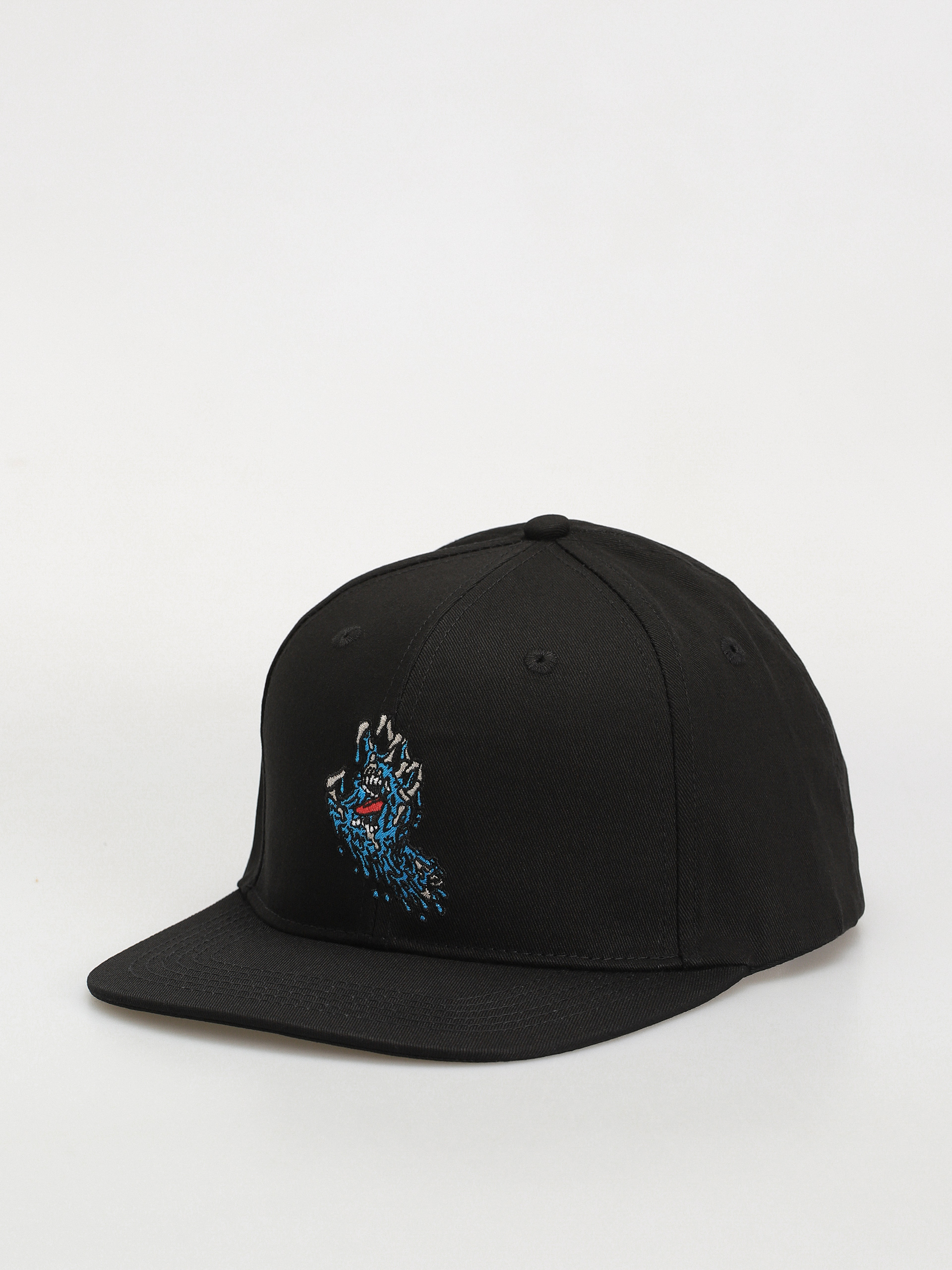 Santa Cruz Melting Hand Snapback Cap - black (black)
