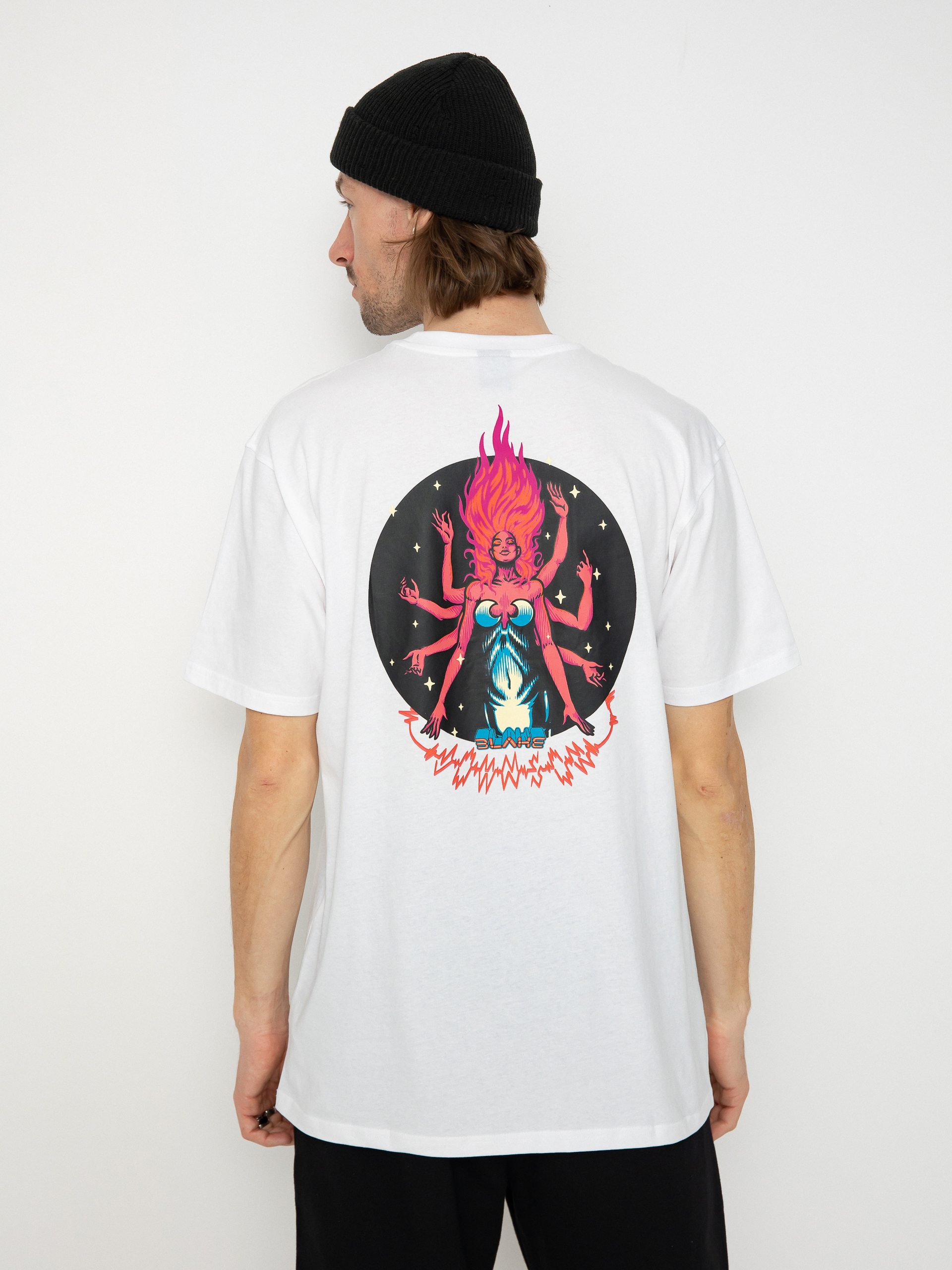 Santa Cruz Johnson Danger Zone 2 T-Shirt - white (white)