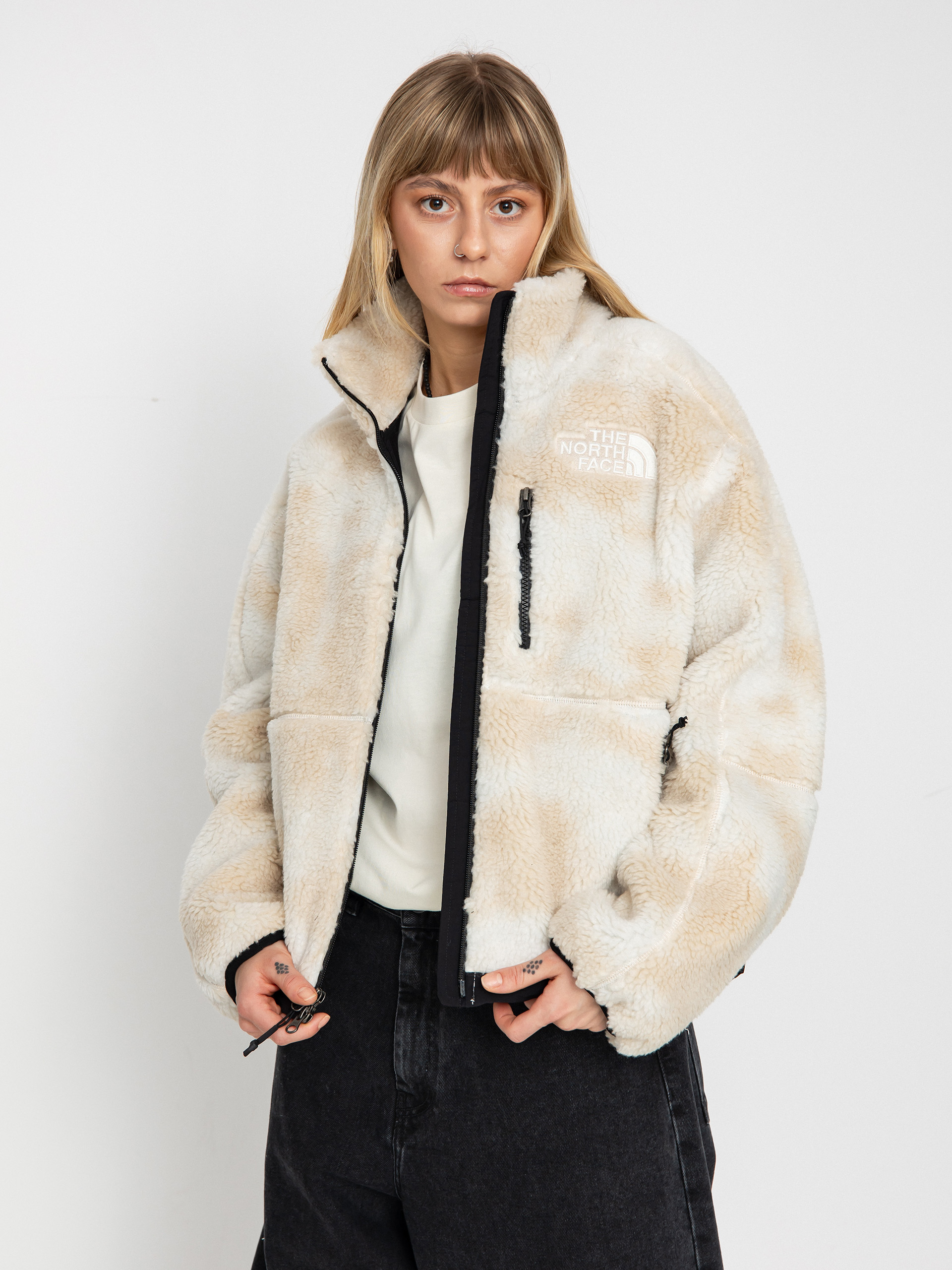 The North Face Denali X Wmn Jacket - beige (white dune low-fi hi-te)