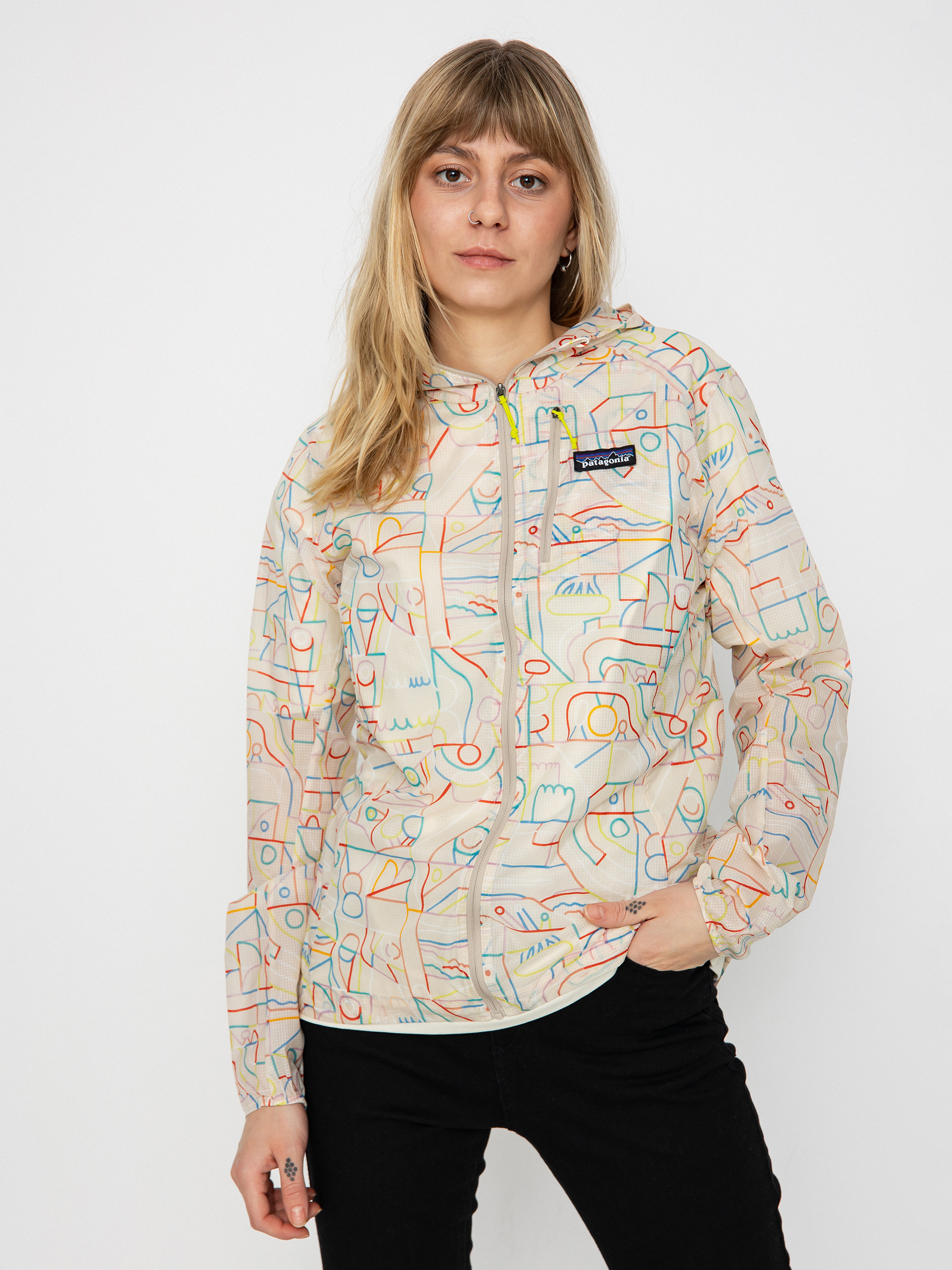 Patagonia Houdini Wmn Jacket - beige (lose yourself outline pumice)