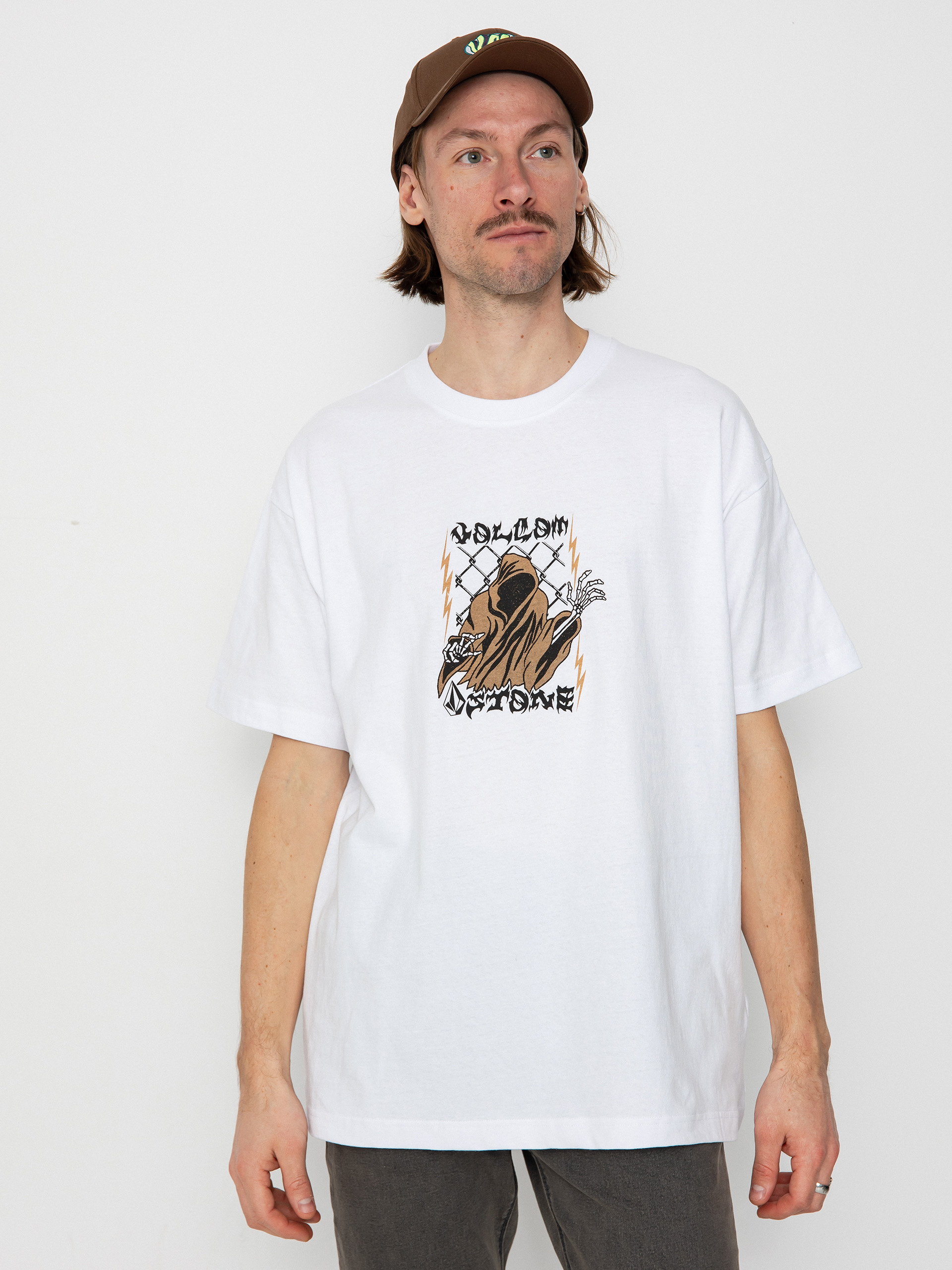 Volcom Thundertaker Lse T-Shirt - white (white)