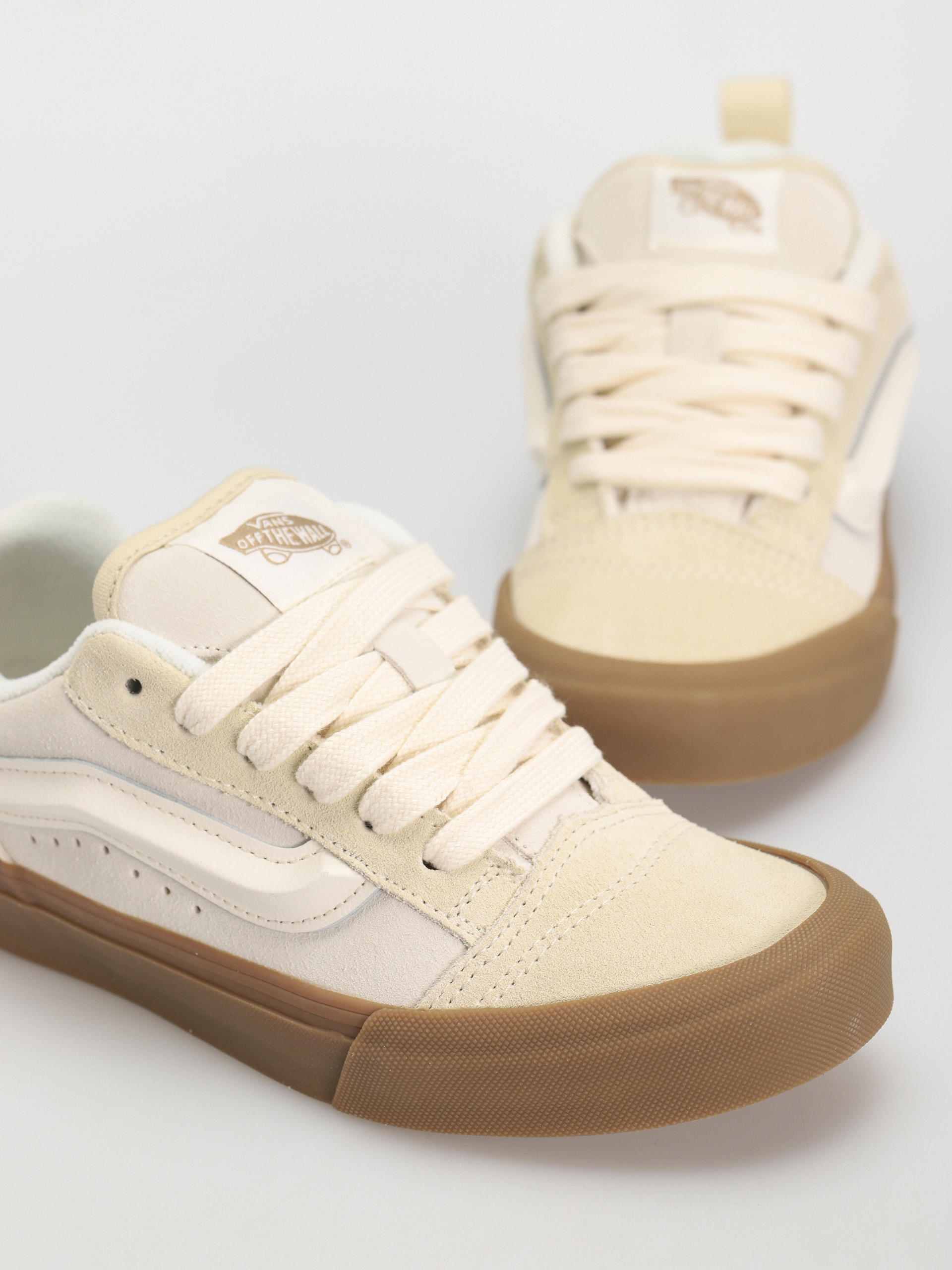 Vans Knu Skool Shoes - (marshmallow/light gum)