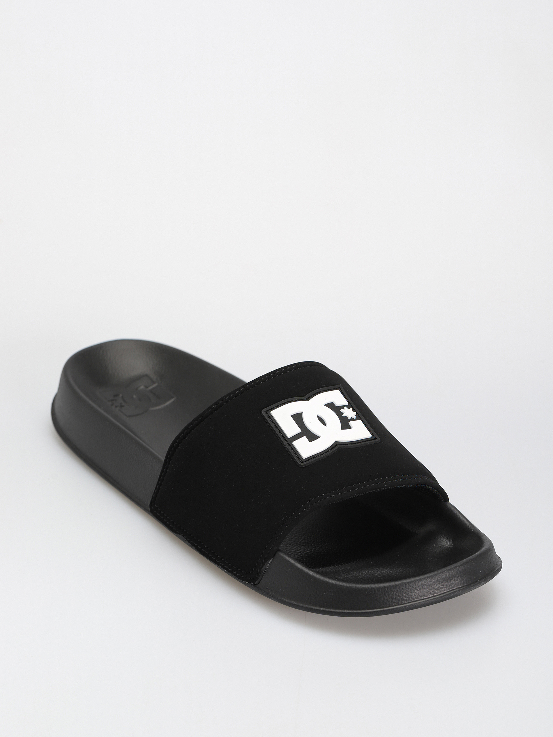 DC Dc Slide Flip-flops - black (black/black/white)
