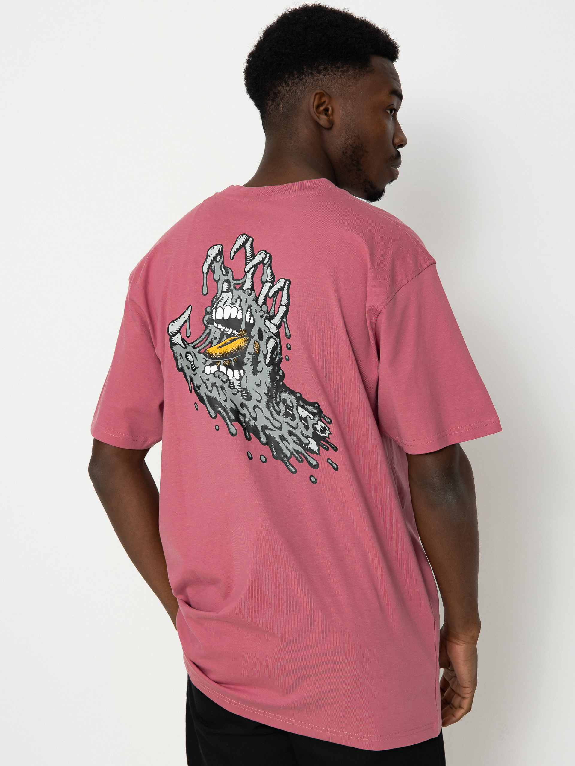 Santa Cruz Melting Hand T-Shirt - pink (dusty rose)
