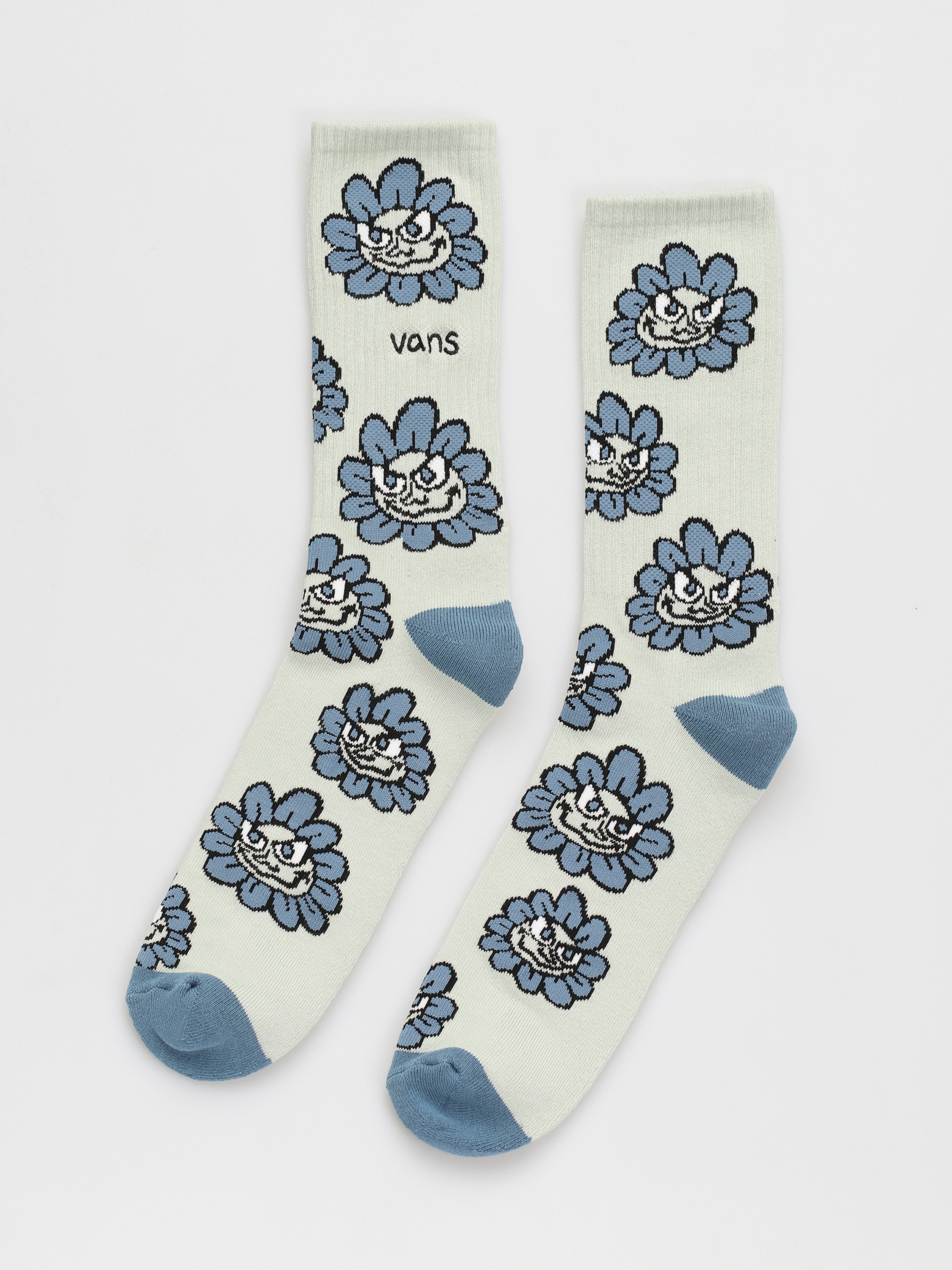 Vans Easy Plant Crew Socks - multicolor (pale aqua)