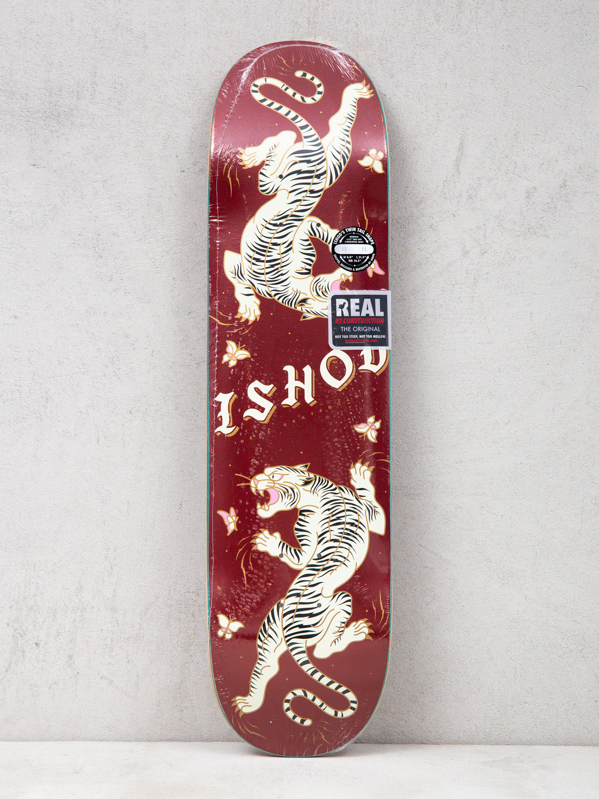 Real Ishod Cat Scratch TT Deck (maroon)