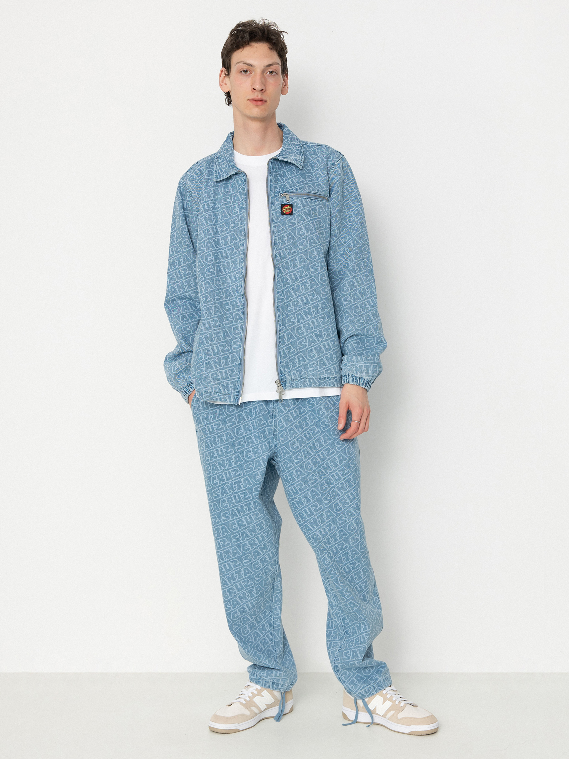 Santa Cruz Truman Jacket - blue (sc repeat)